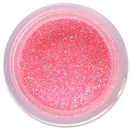 Amazon.com : Bubblegum Craft Glitter Dust | Shiny Pink Glitter ...