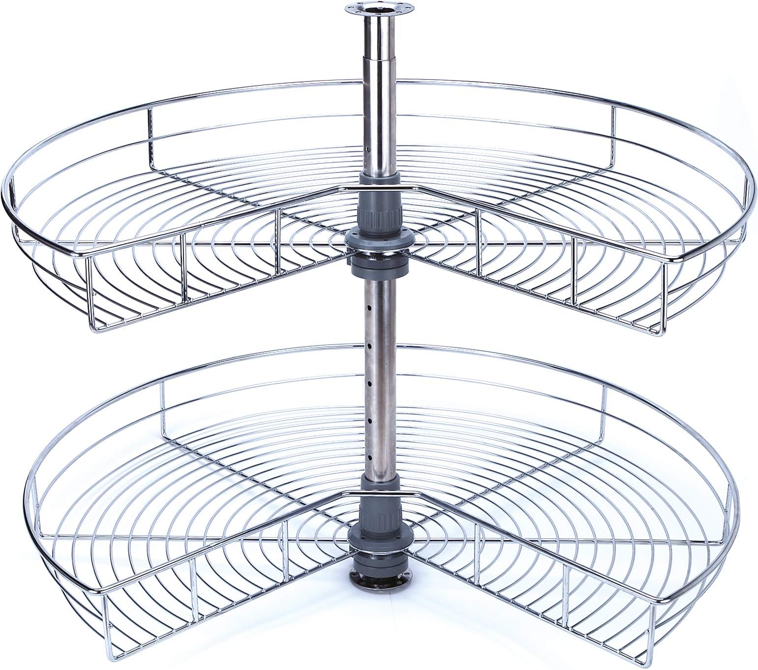 Amazon.com - JOWBOOW 28" Corner Cabinet Lazy Susan Turntable, 270 ...