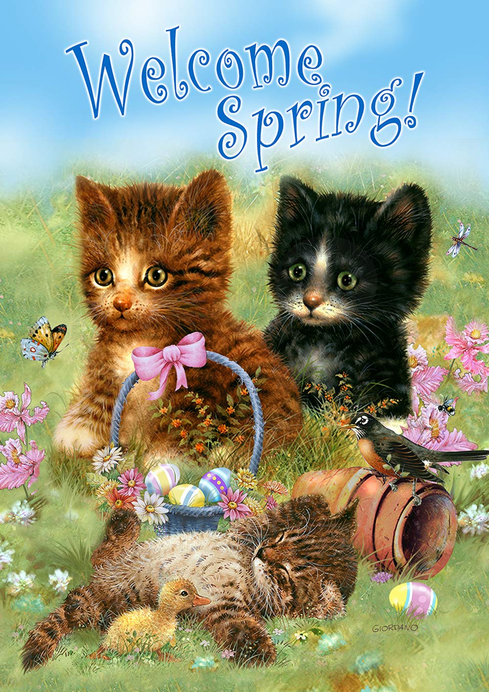 Happy Spring Kitten