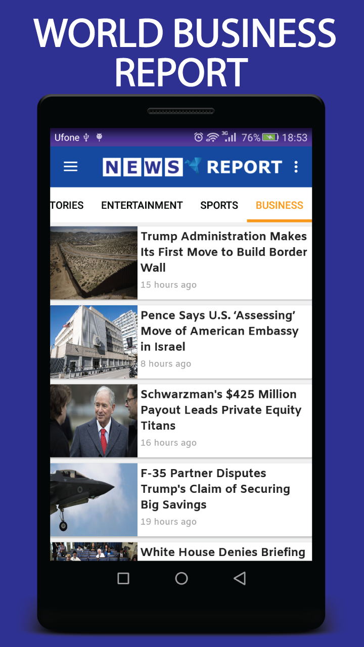 News Report: Breaking US & World News - App on the Amazon Appstore