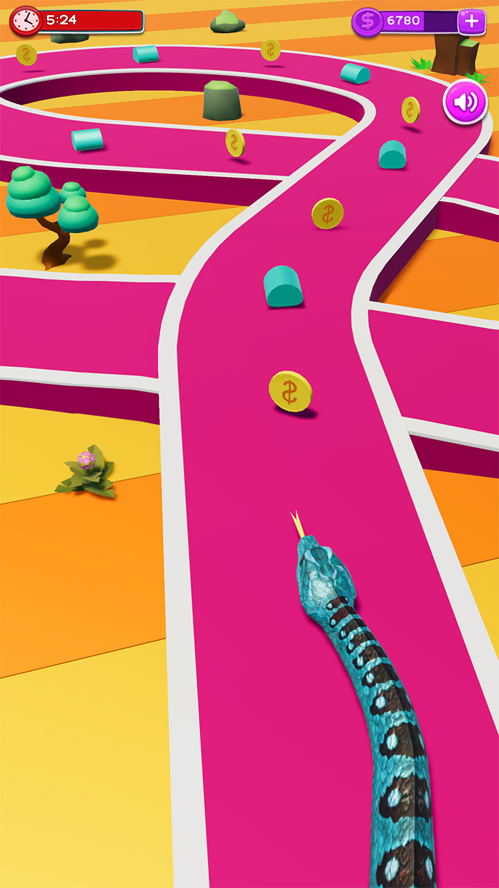 Snake Grow Run 3D - Worm Games Snake Run - App on the Amazon Appstore
