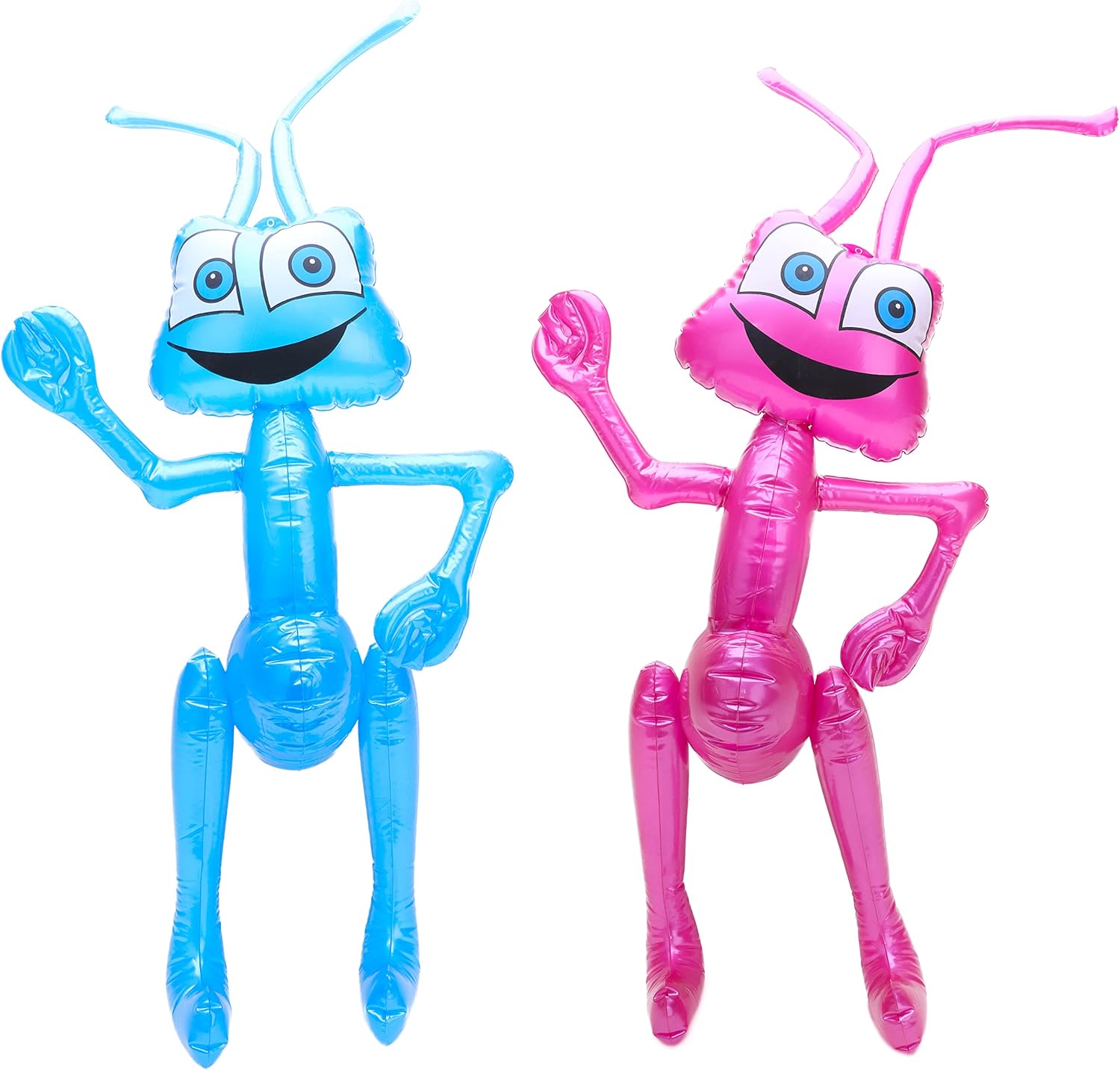 Toyland® 36" Inflatable Bug Avalible In Either Blue or Pink IN13 ...