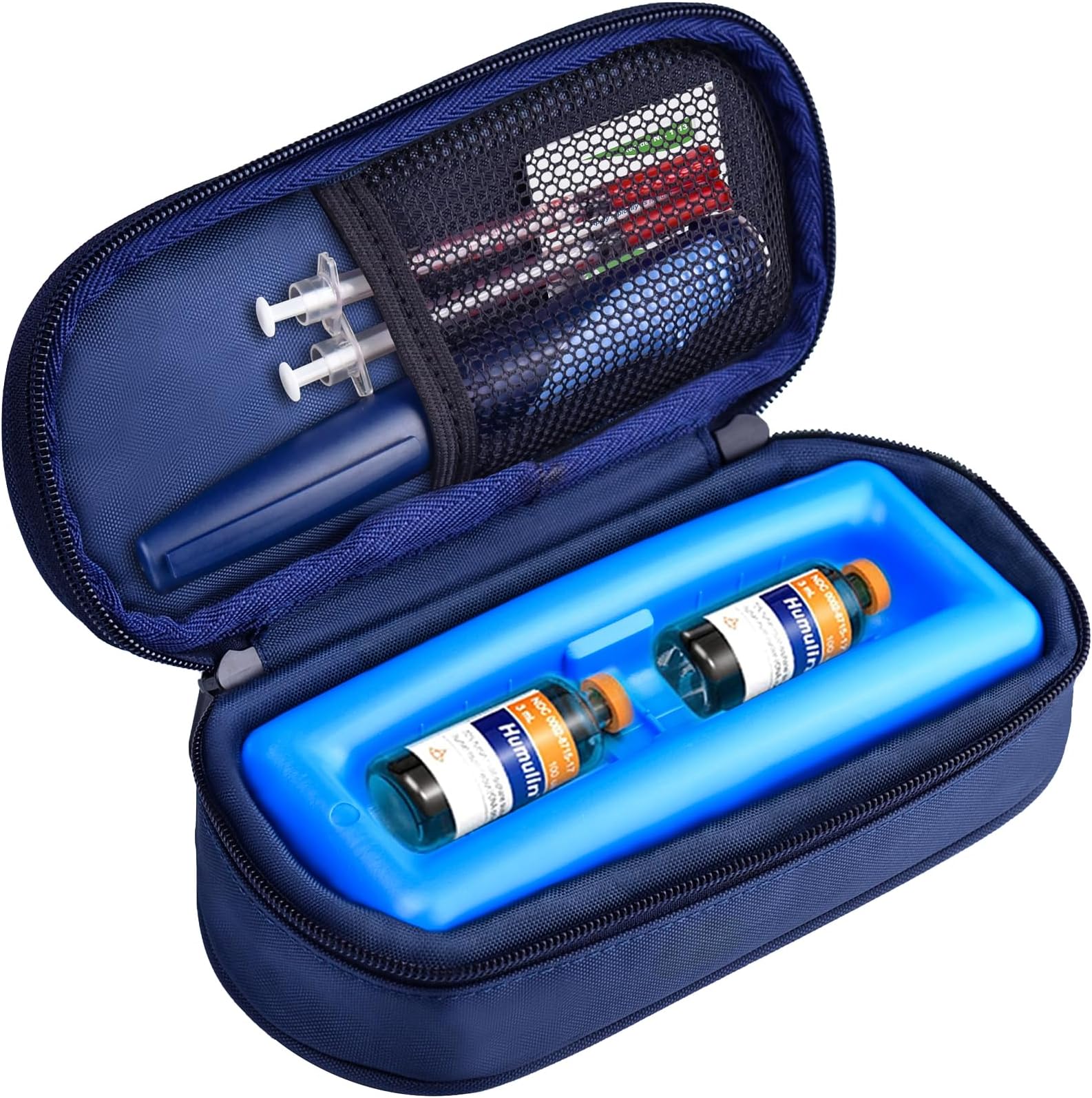 Amazon.com: WOODAKE Insulin Cooler Travel Case TSA Approved Medication ...
