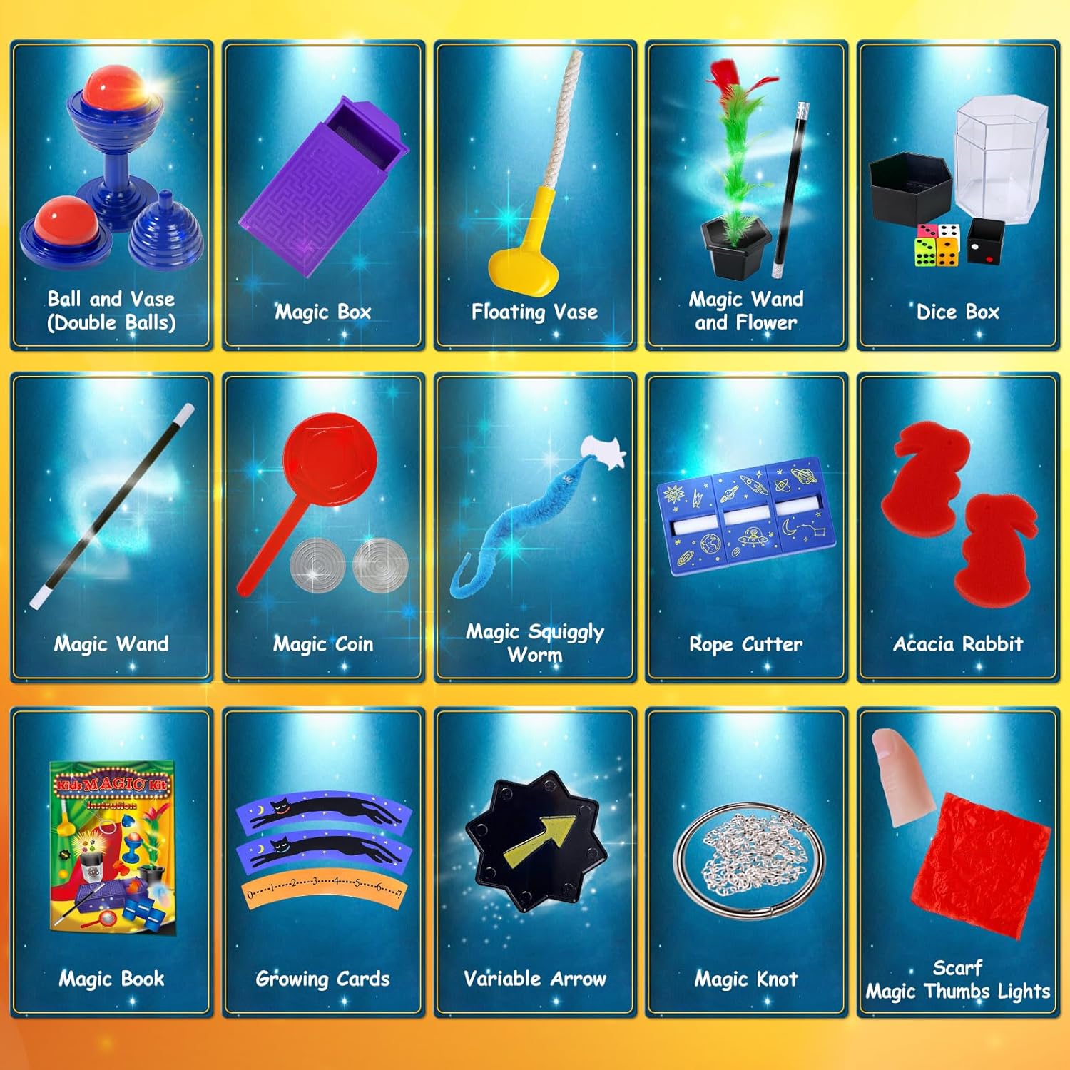 Heyzeibo Magic Tricks – Juego de magia con varita mágica e ...