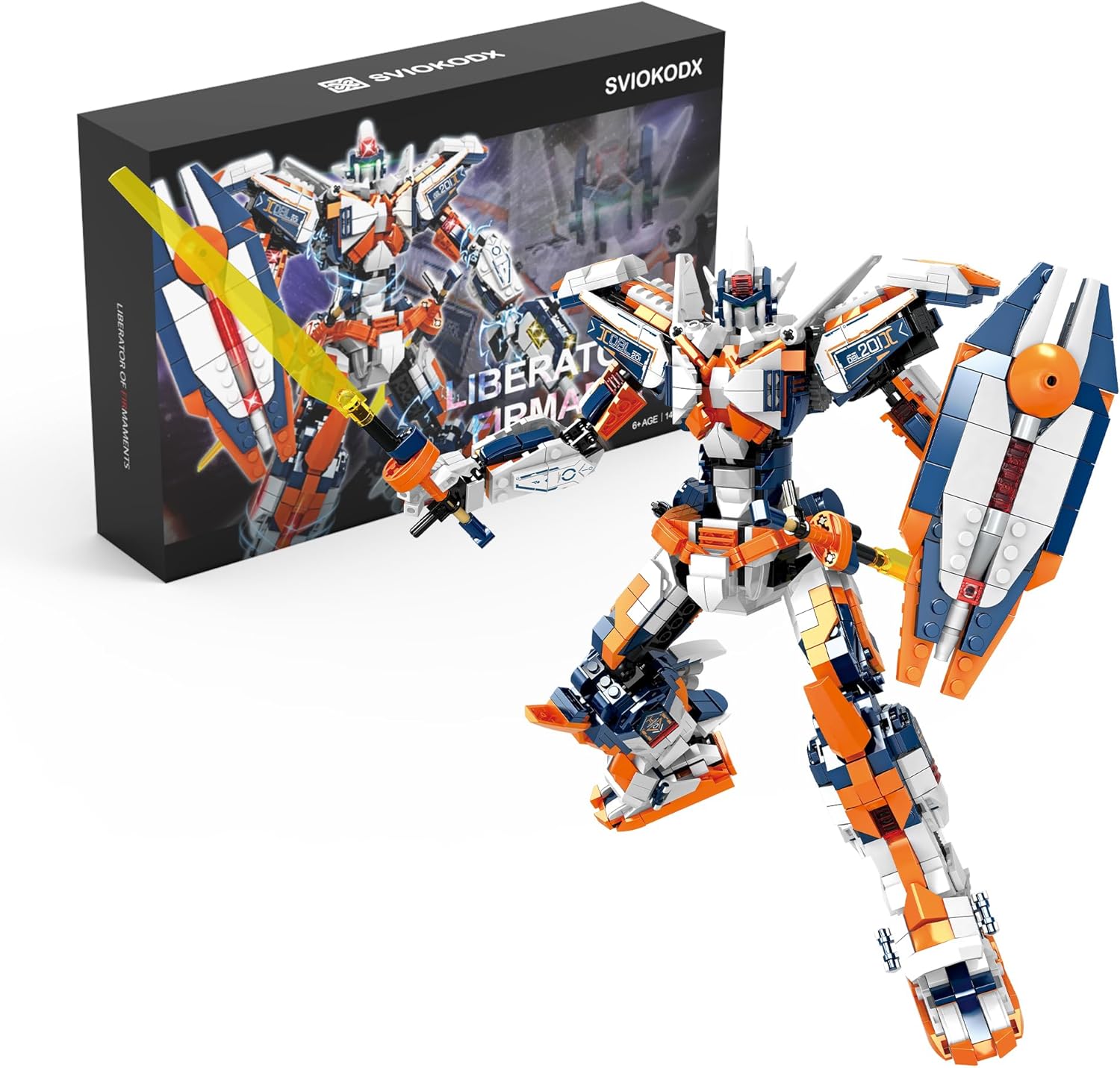 SVIOKODX - Juego de bloques de construcción Mecha, kit de modelo de ...