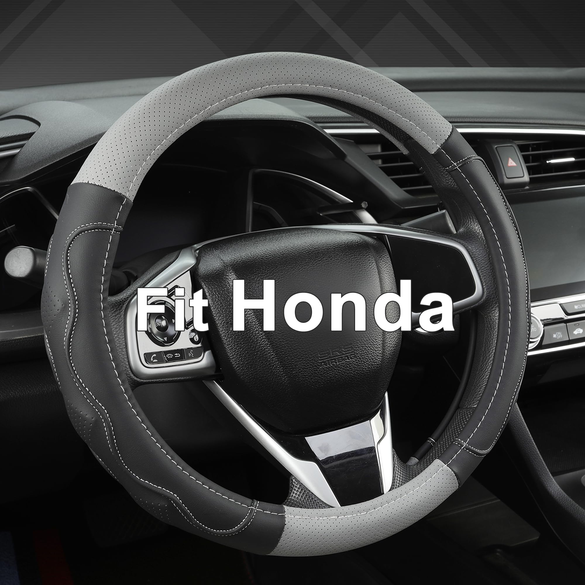 Amazon.com: West Llama Customized Auto Car Steering Wheel Cover with 3D ...