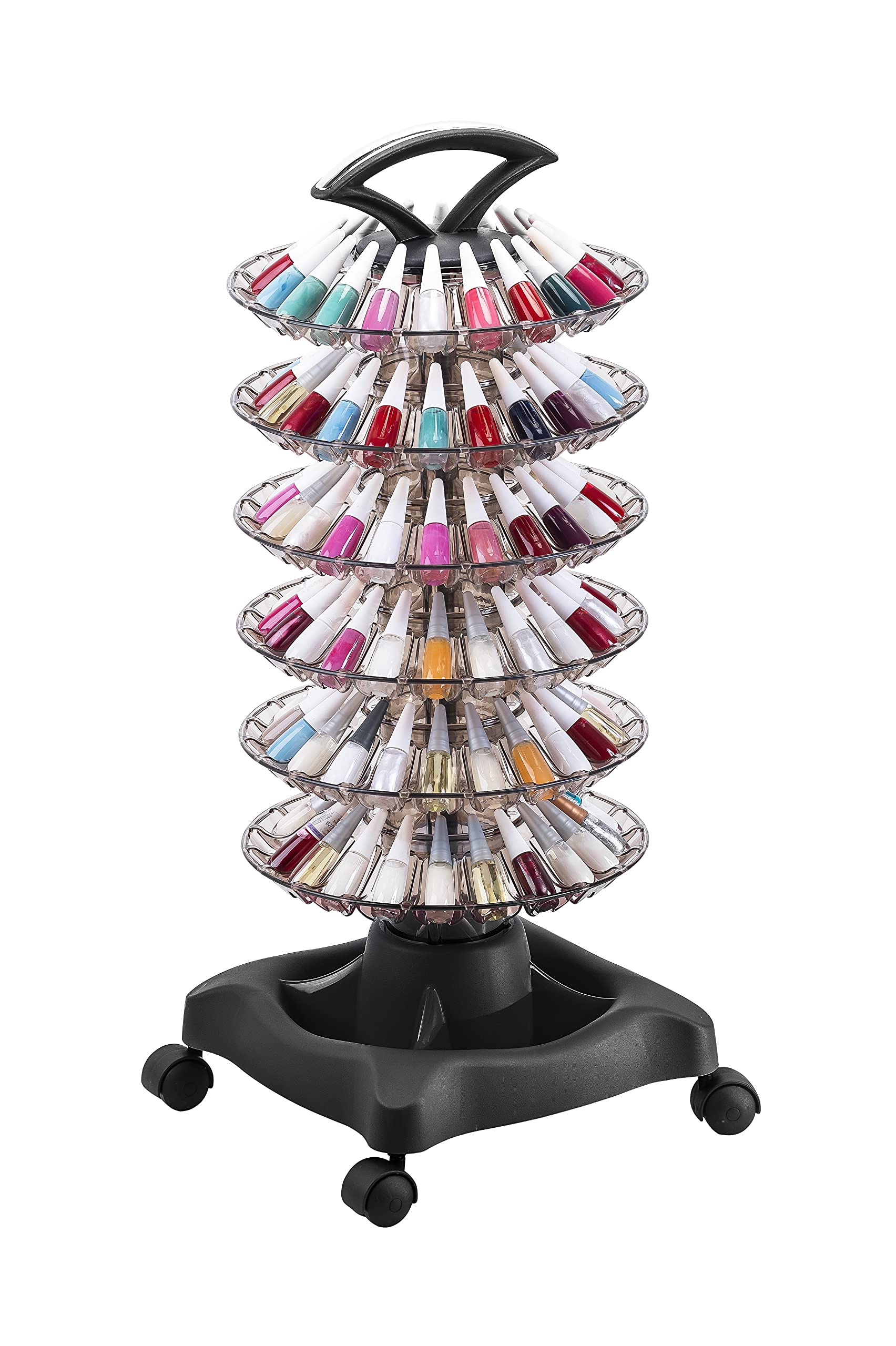 Amazon.com: Dompel Manicure Trolley Smatlbell Style 6 Trays Model 3511 ...