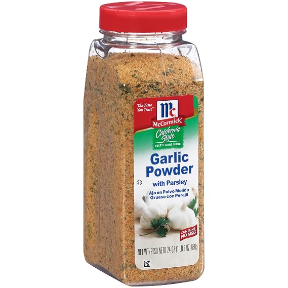 Amazon.com : McCormick California Style Garlic Powder With Parsley ...