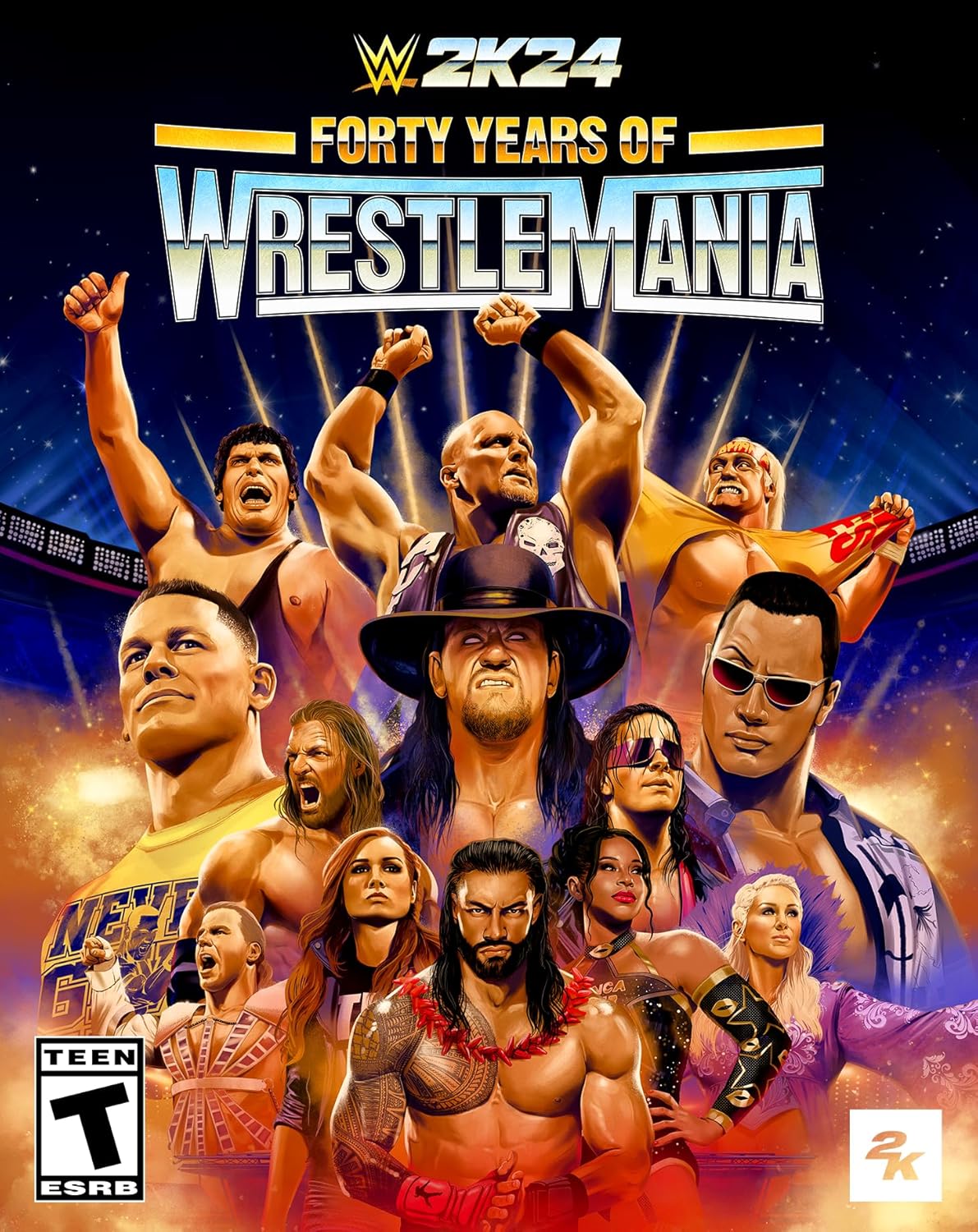 WWE 2K24 Forty Years of WrestleMania - PC [Online Game Code]