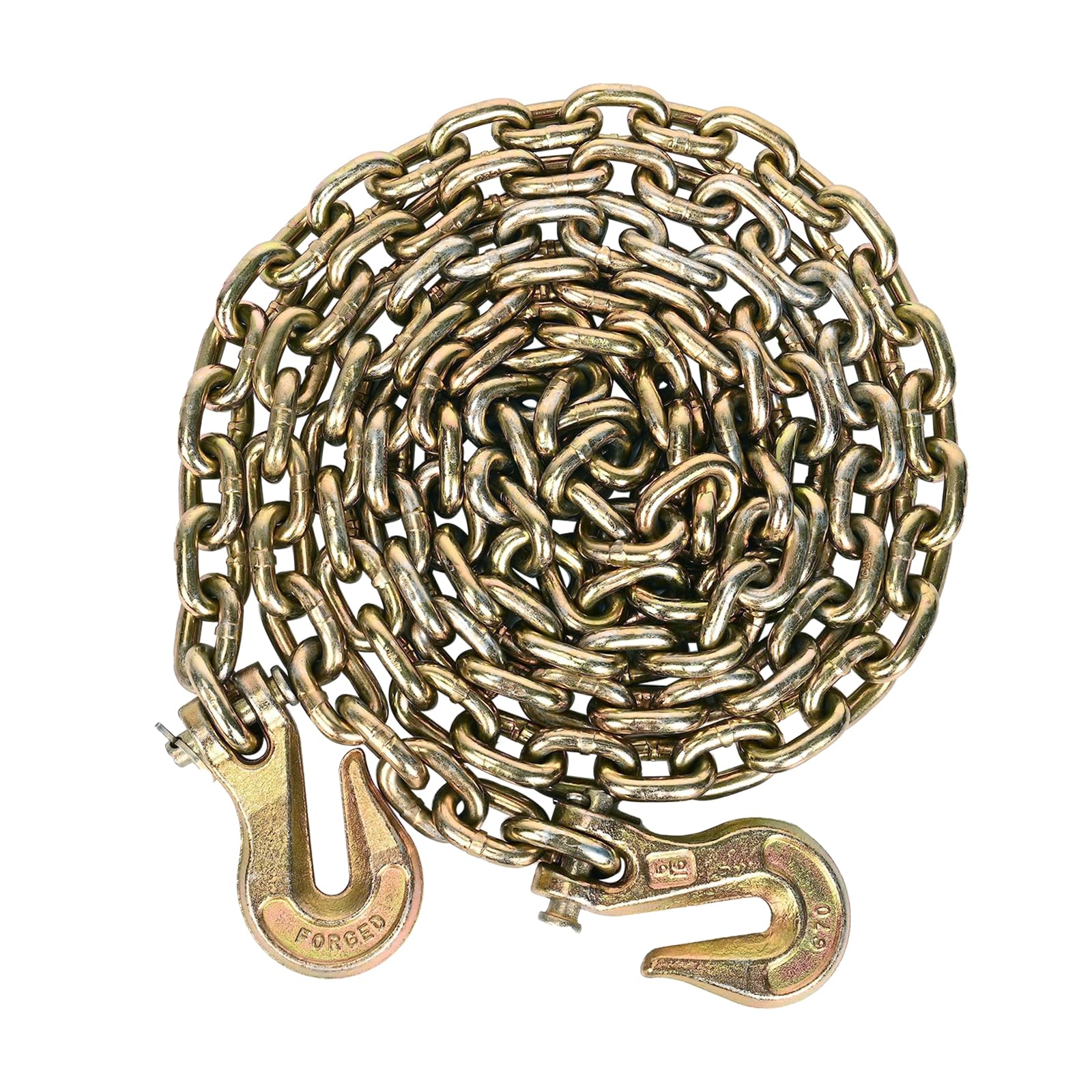 Snapklik.com : Aain 5/16" Transport Load Binder Chain, 20 Ft Tie Down ...