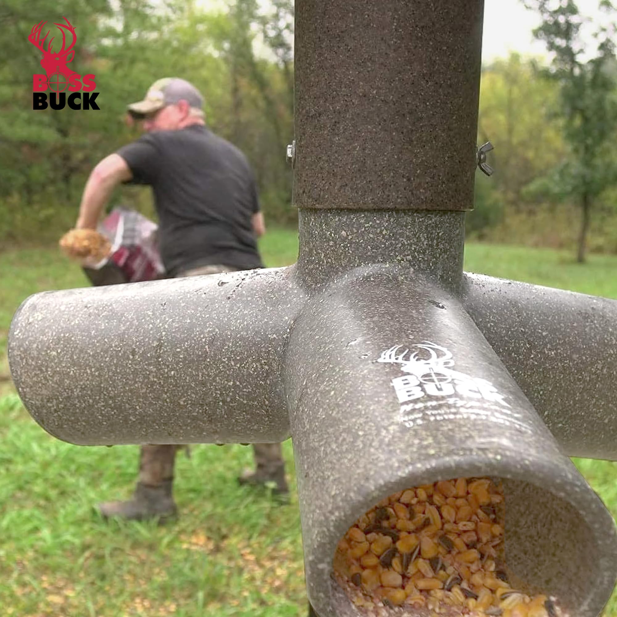 Snapklik.com : Boss Buck BB-1.8 Hunting Game Evenly Dispersing Deer ...