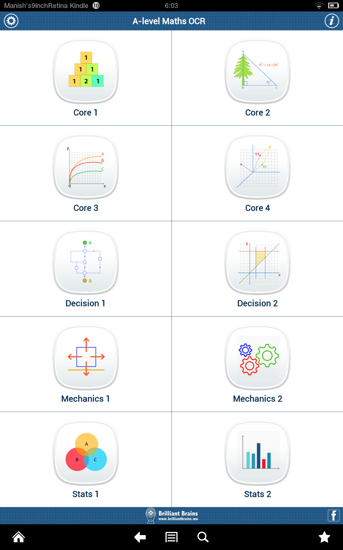 A level Maths Revision OCR Free - App on Amazon Appstore