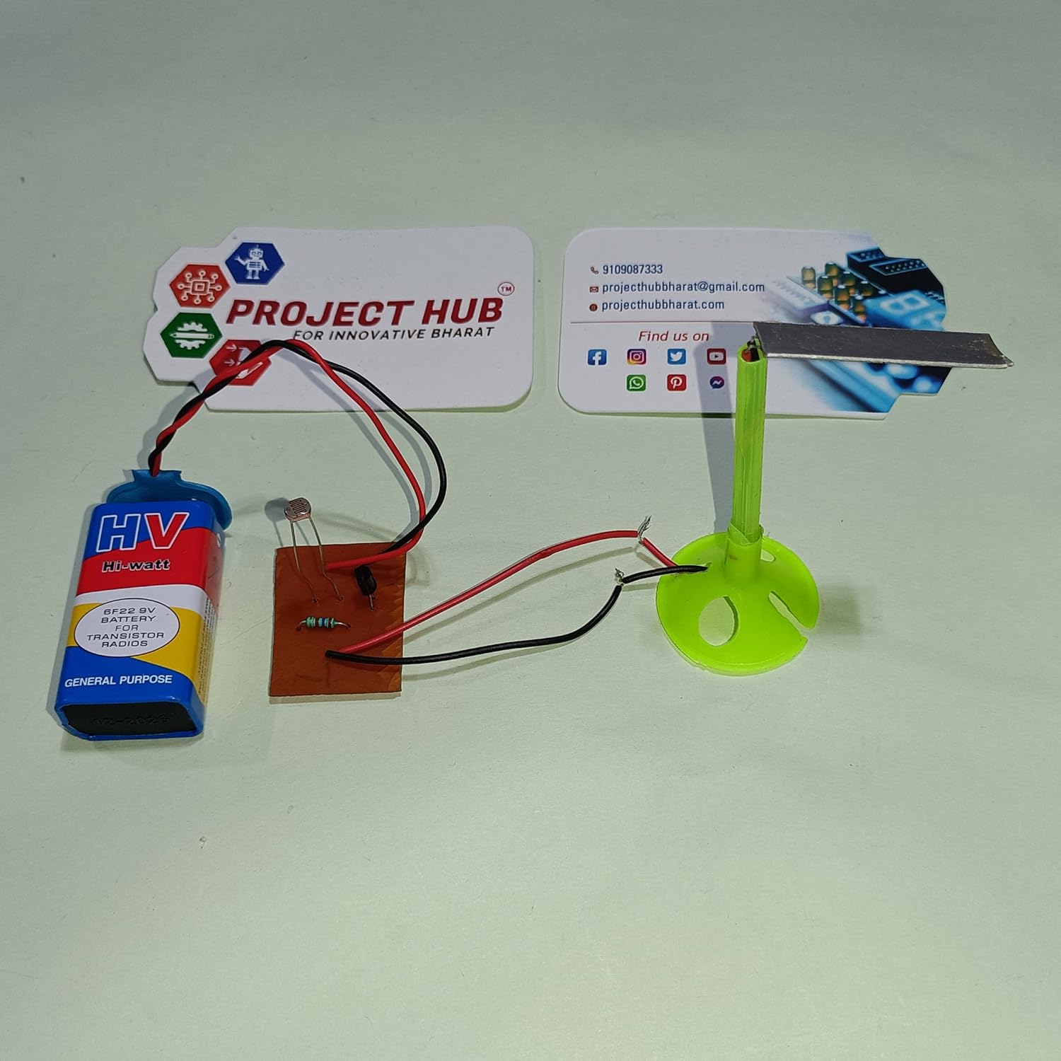 Project Hub™ - Automatic Street Light Using Transistor : Amazon.in ...