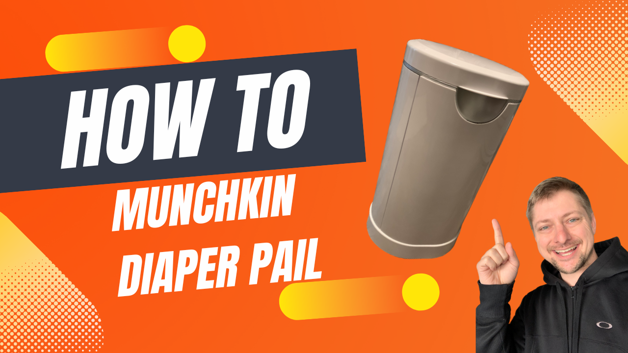 Watch Key Details & How to Use the Munchkin Diaper Pail on Amazon Live