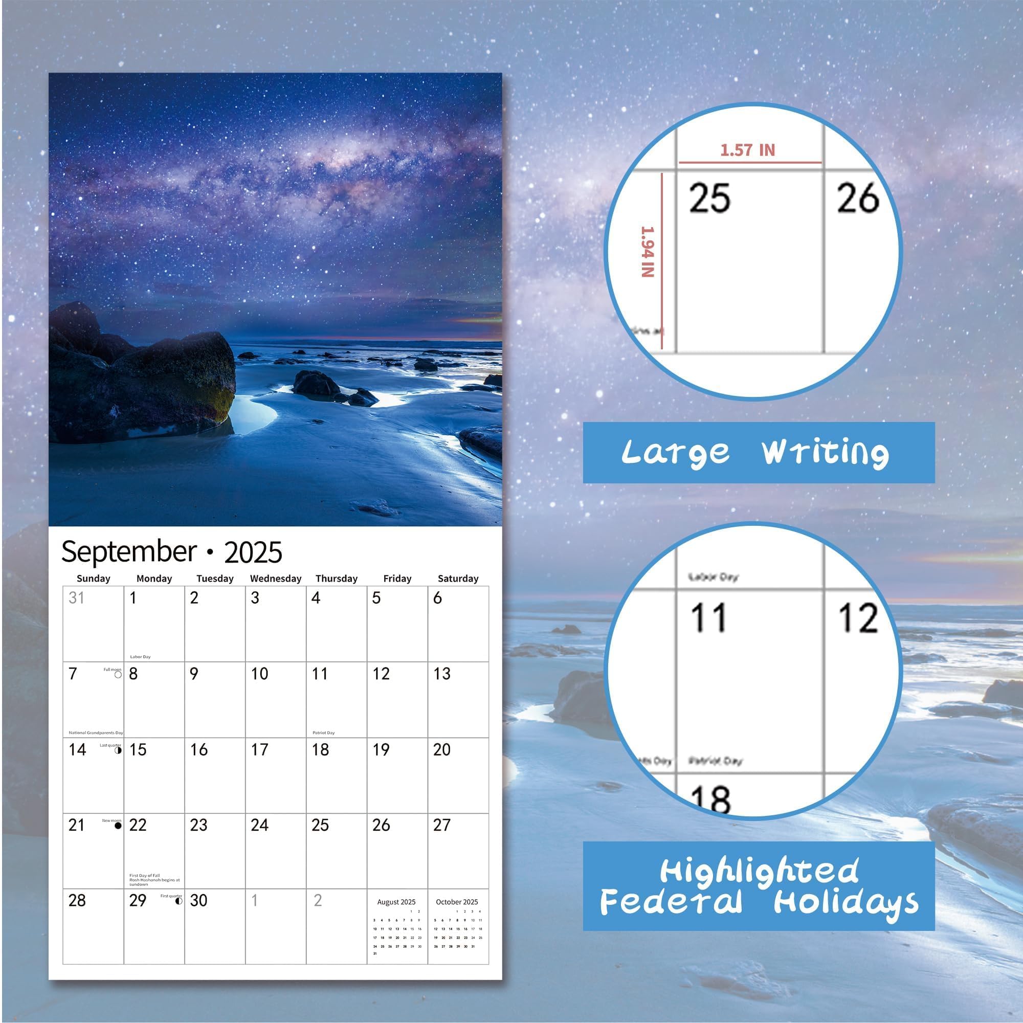 Snapklik.com : 2025 Wall Calendar,Calendar 2025, November 2024 ...