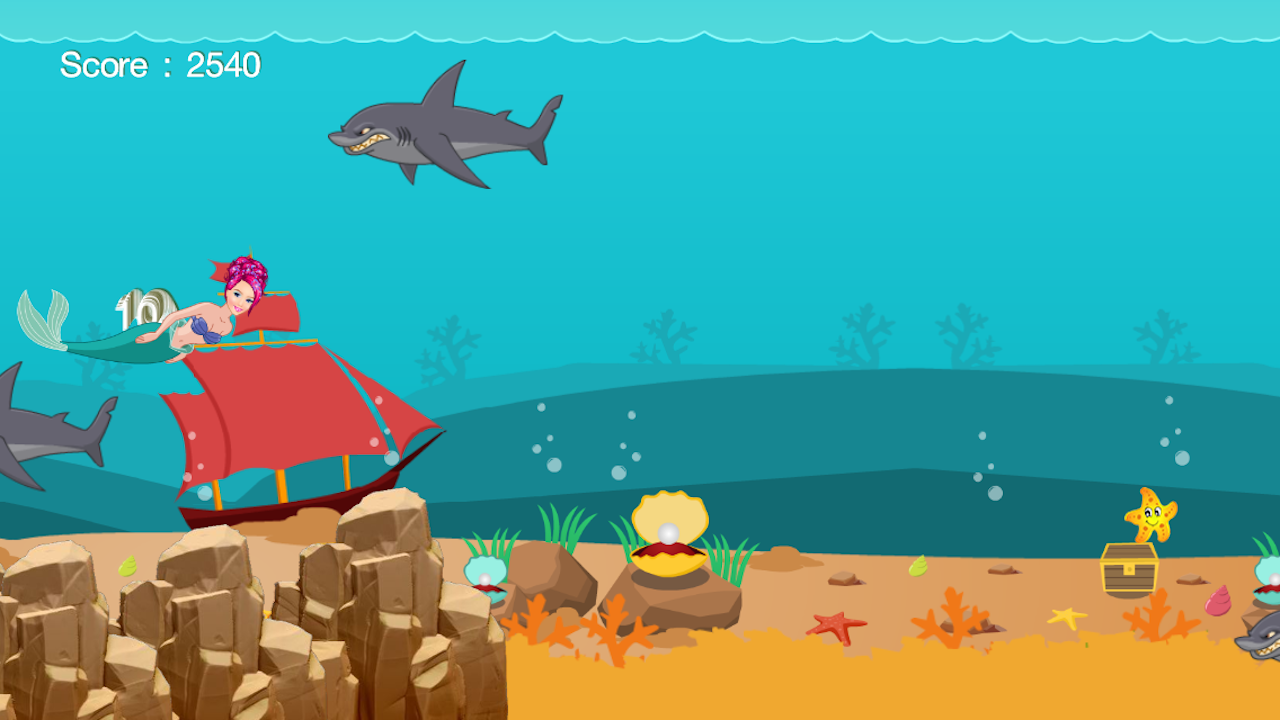 Mermaid Shark Bite:Amazon.com:Appstore for Android