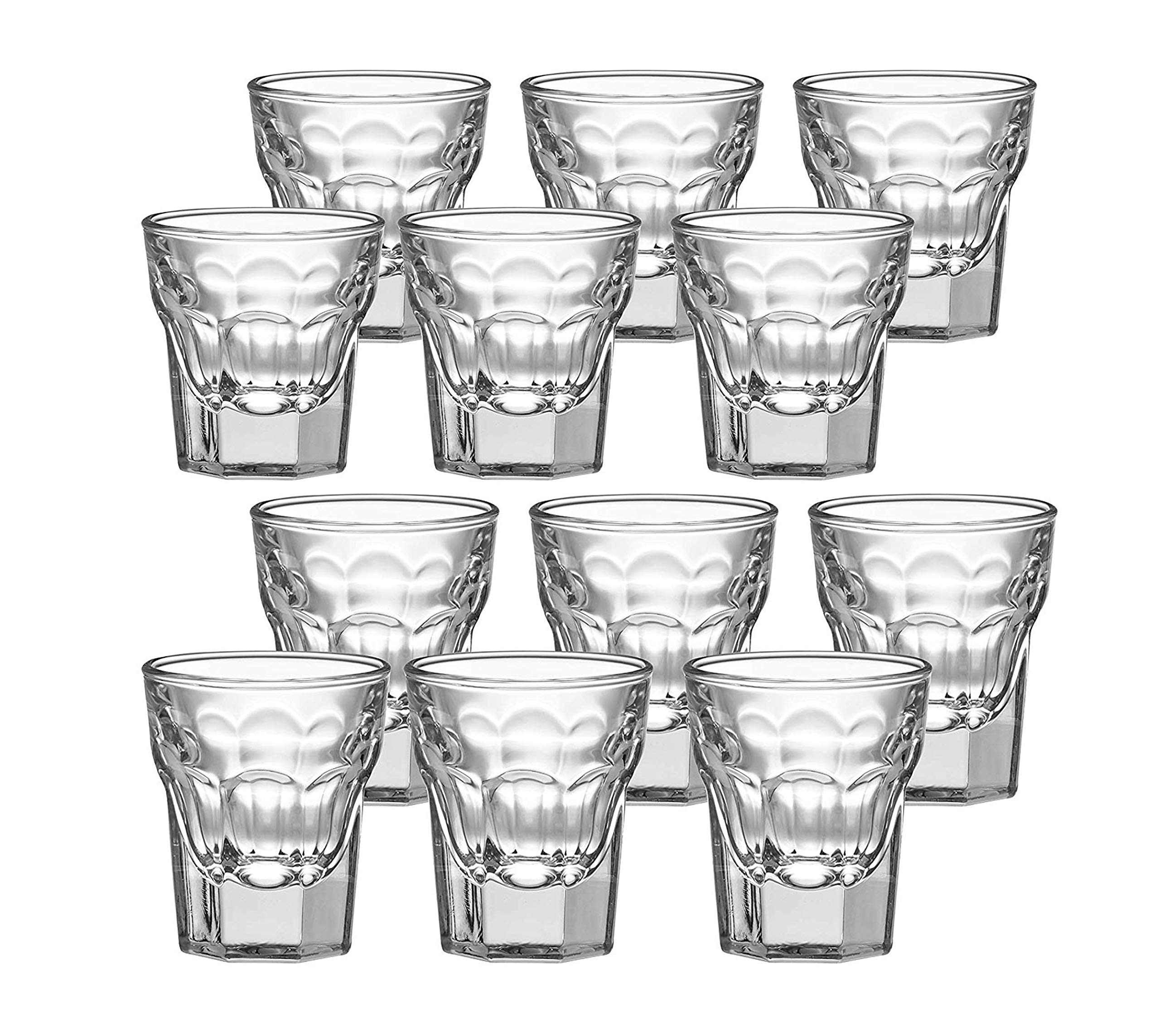 Buy Pure Source India Glass Shot Glass - 12 Pieces, Clear, 30 ml Online ...