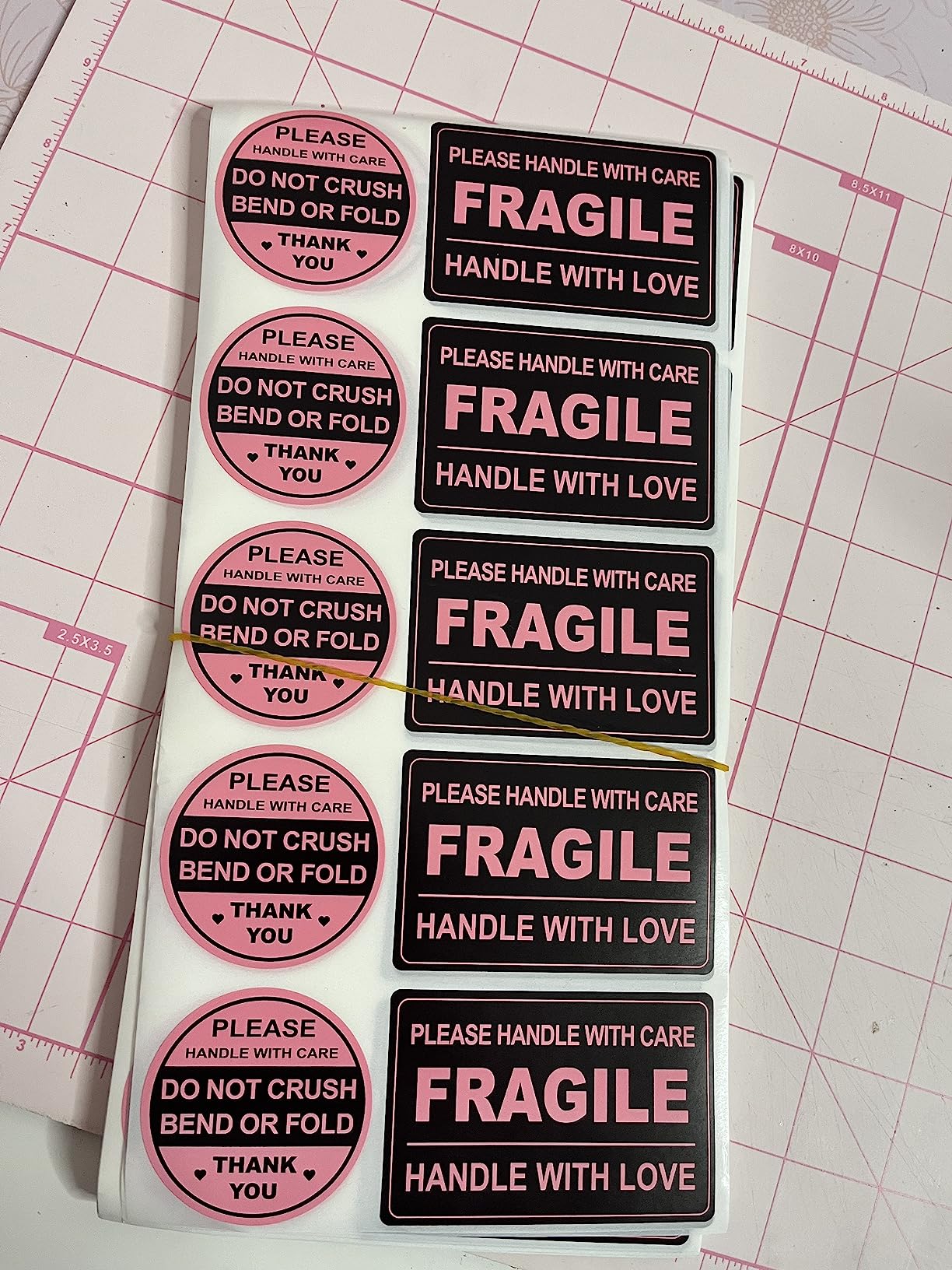 $3/mo - Finance 600 PCS Fragile Stickers for Shipping Do Not Trample or ...