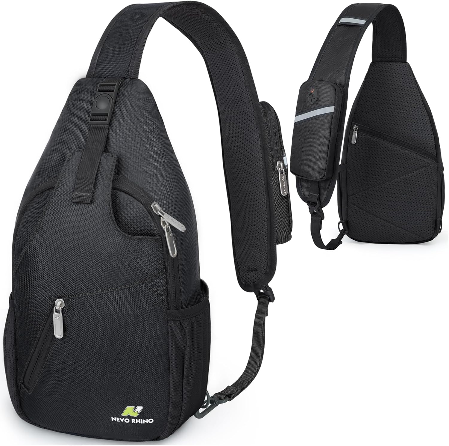 Amazon.com : N NEVO RHINO Crossbody Sling Backpack Small Sling Bag ...