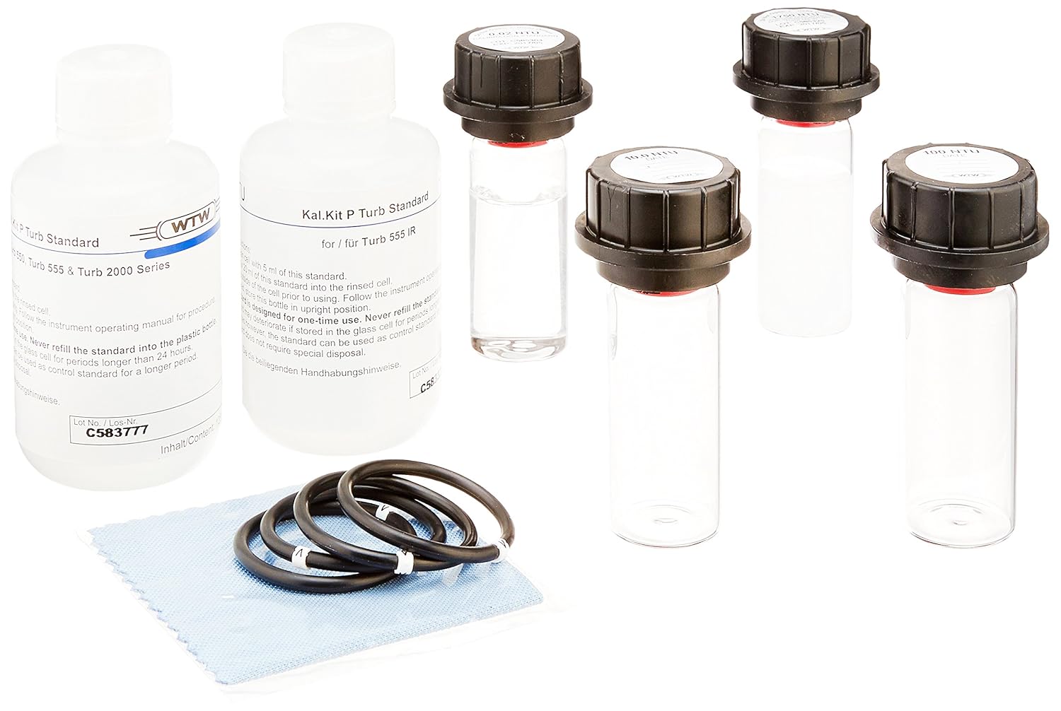 WTW 600543 Ac. Kal.Kit P - Medidor de turbidez, 555 IR : Amazon.com.mx: Industria, Empresas y ...