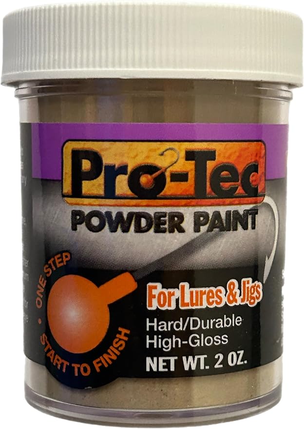 Amazon.com: Pro-Tec Powder Paint for fishing Lures and Jigs Powder ...