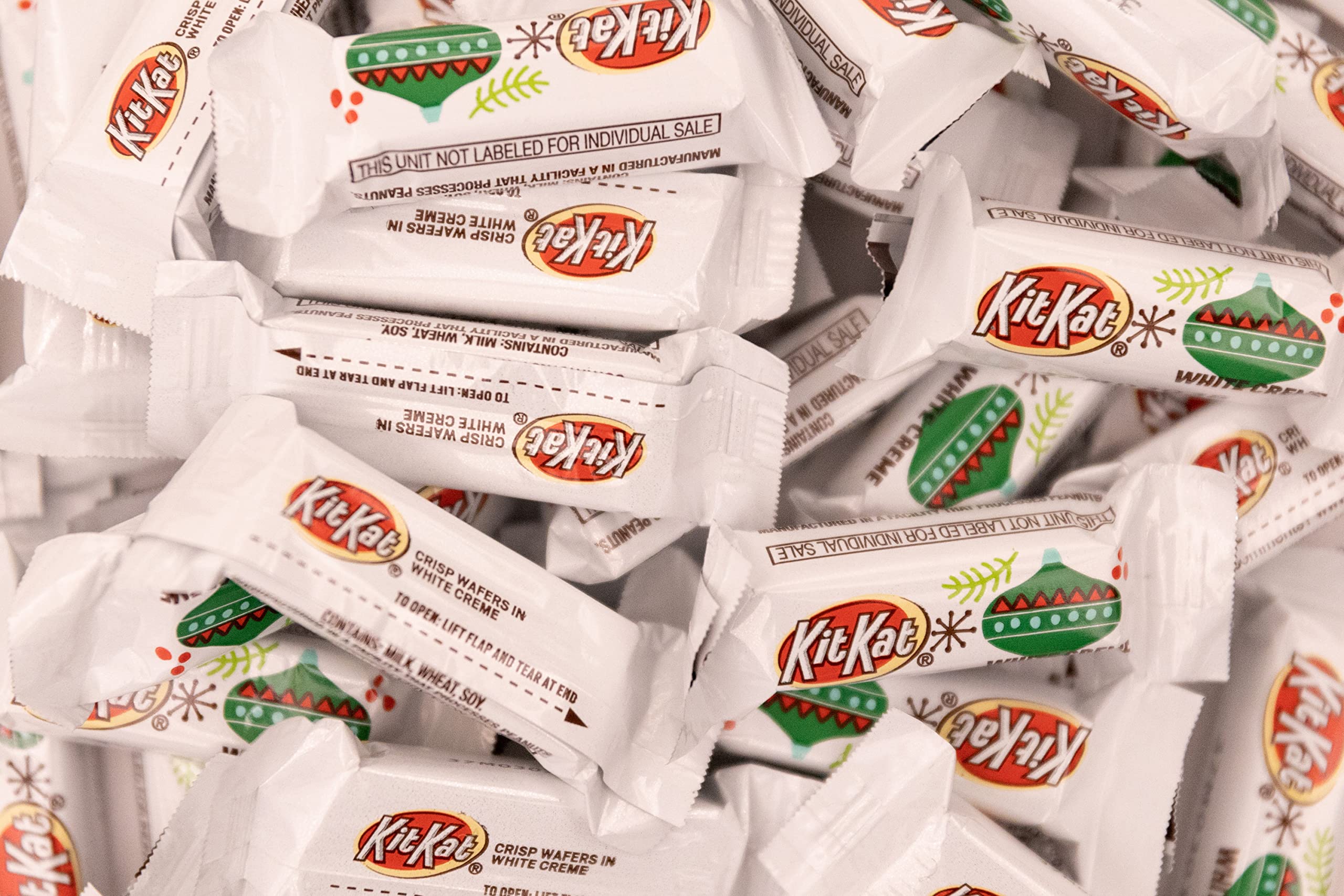 Buy Crunchy KitKat Milk White Crème Chocolate, Approx. 50+ Count Bars ...