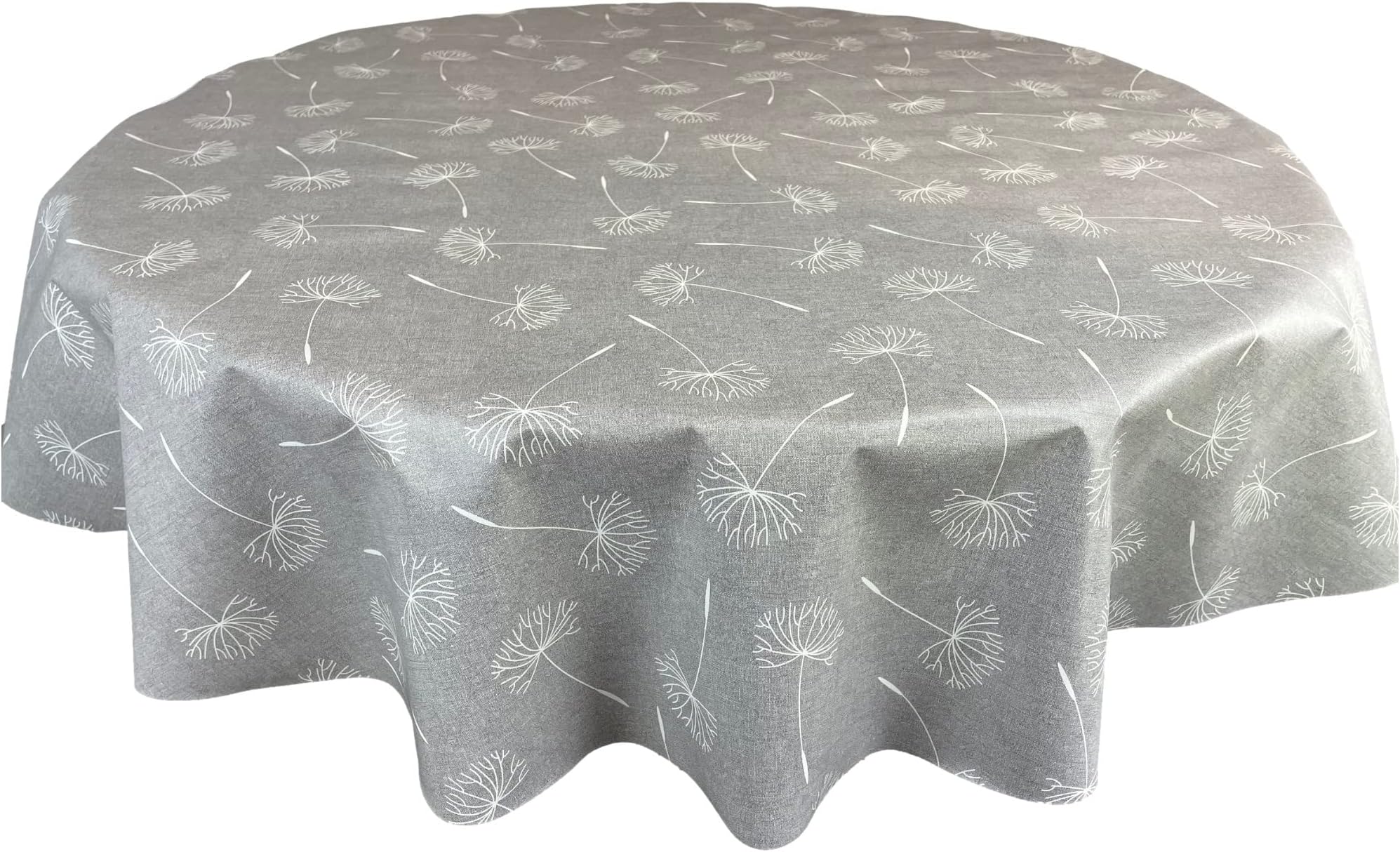 Home Direct Round Oilcloth PVC Wipe Clean Tablecloth 140cm 55" Small ...