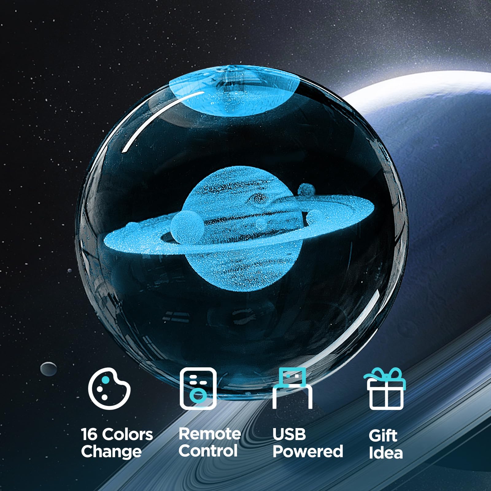 Color Of Saturn Planet