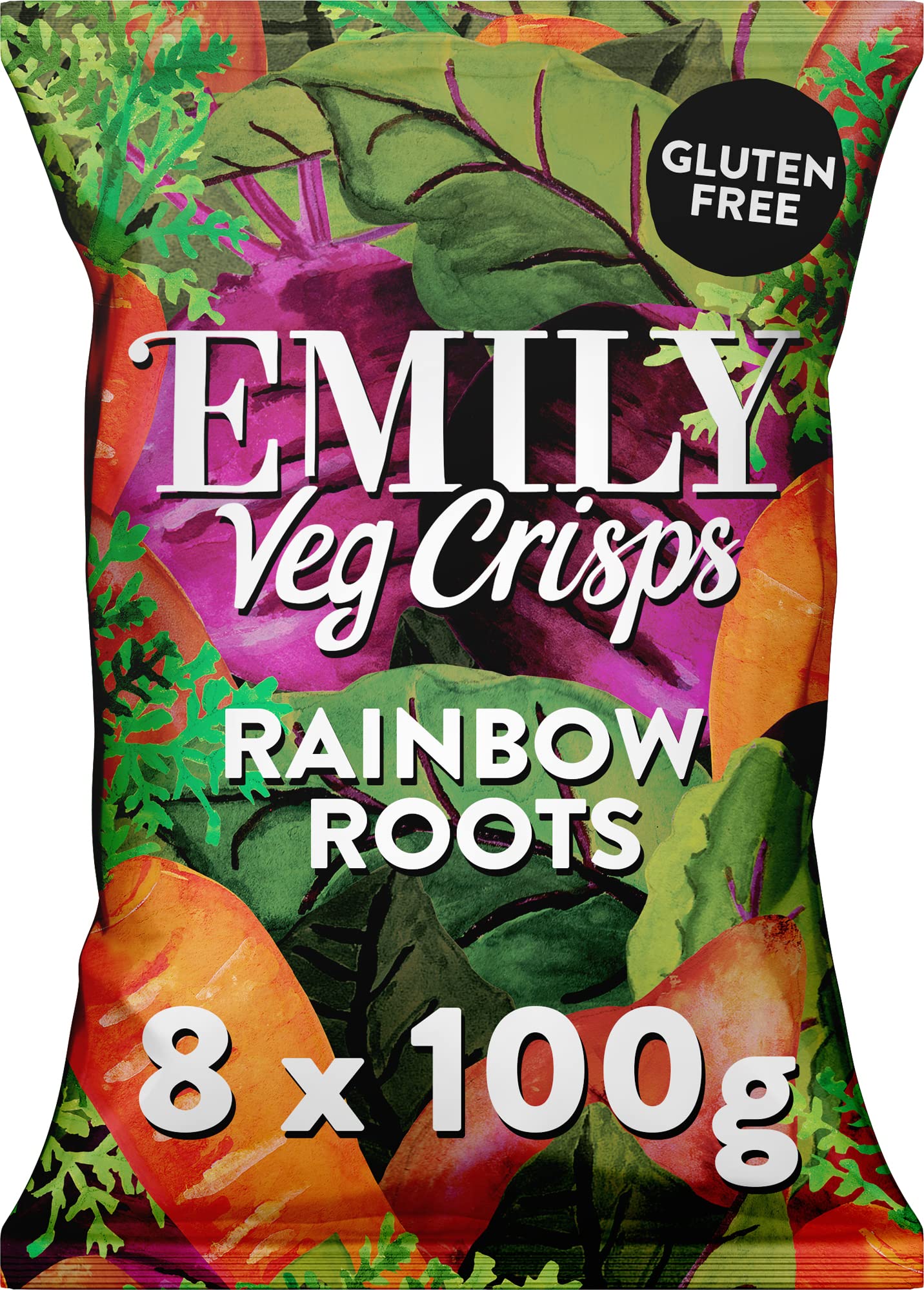 EMILY Veg Crisps Rainbow Roots | All Natural Vegetable Crisps | No ...