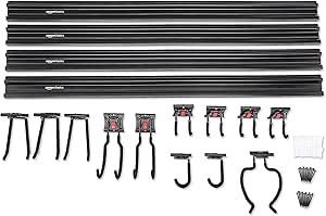 Amazon.com: Amazon Basics Garage Organization System - 16 Pieces