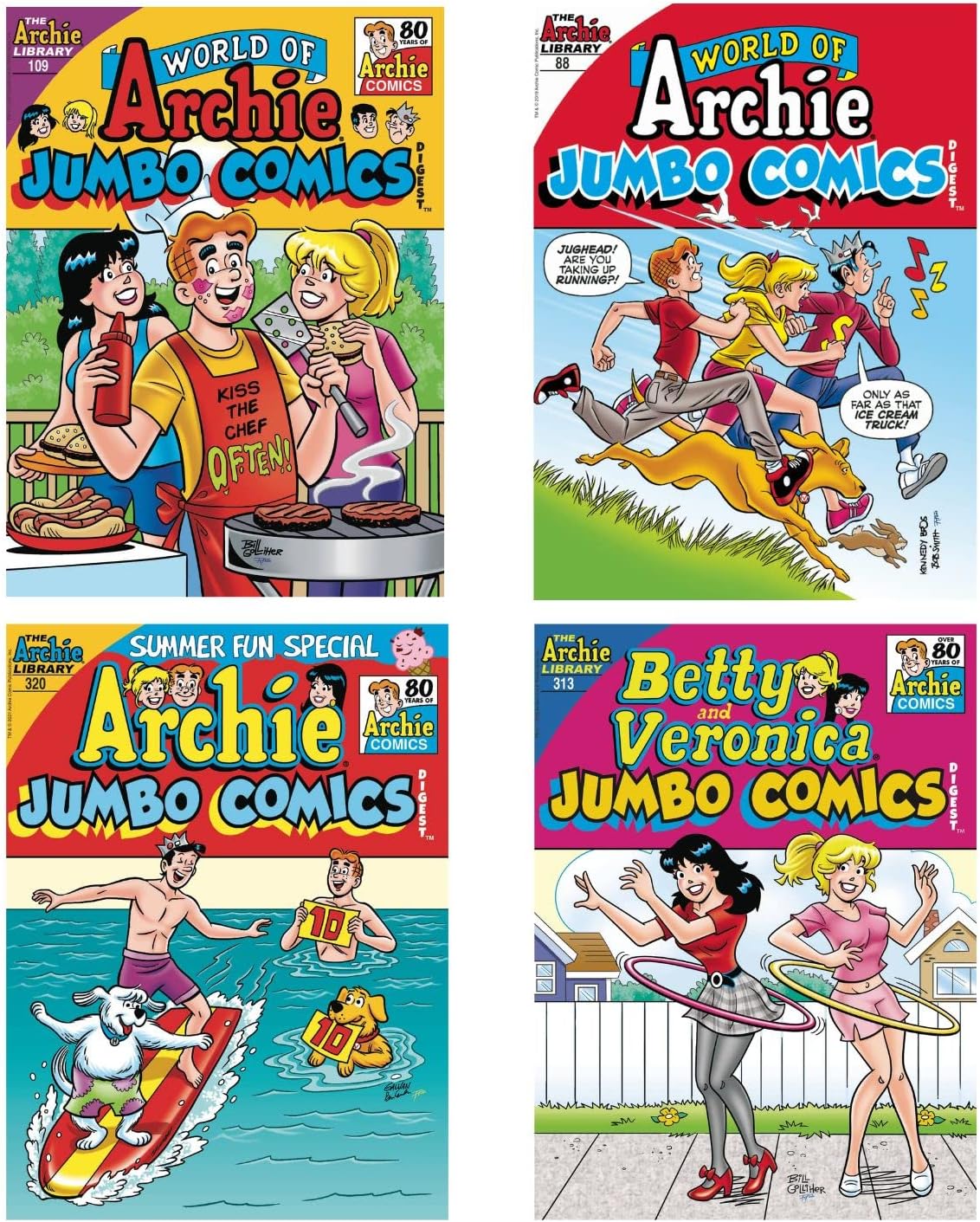 Archie Comics Summer Fun Digest – Paquetes de valor (4 unidades) – Yaxa ...