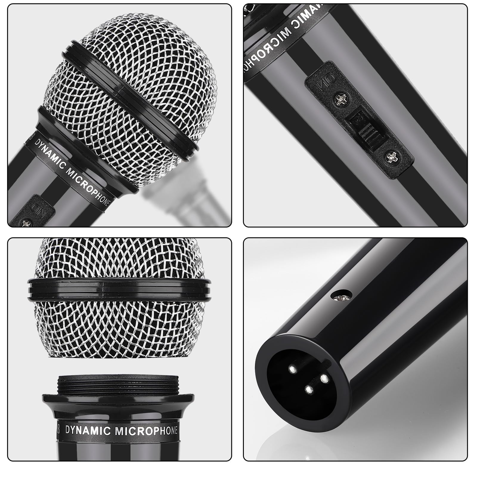 Snapklik.com : 2PCS Fake Microphone For Kids, Plastic Pretend Play Toy ...