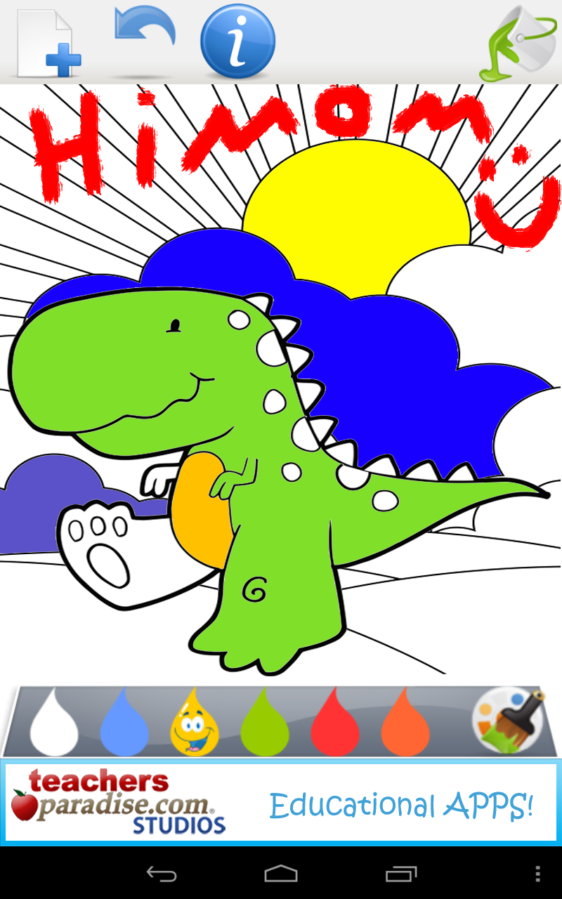 Kids Coloring Book: Dinosaurs! - App on Amazon Appstore