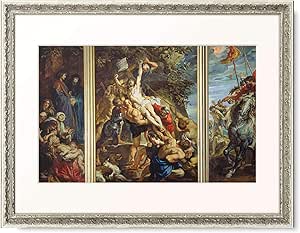 Amazon.co.jp: ピーテル・パウル・ルーベンス Peter Paul Rubens 「キリスト昇架 The Raising of the Cross (Triptych). 1610 ...