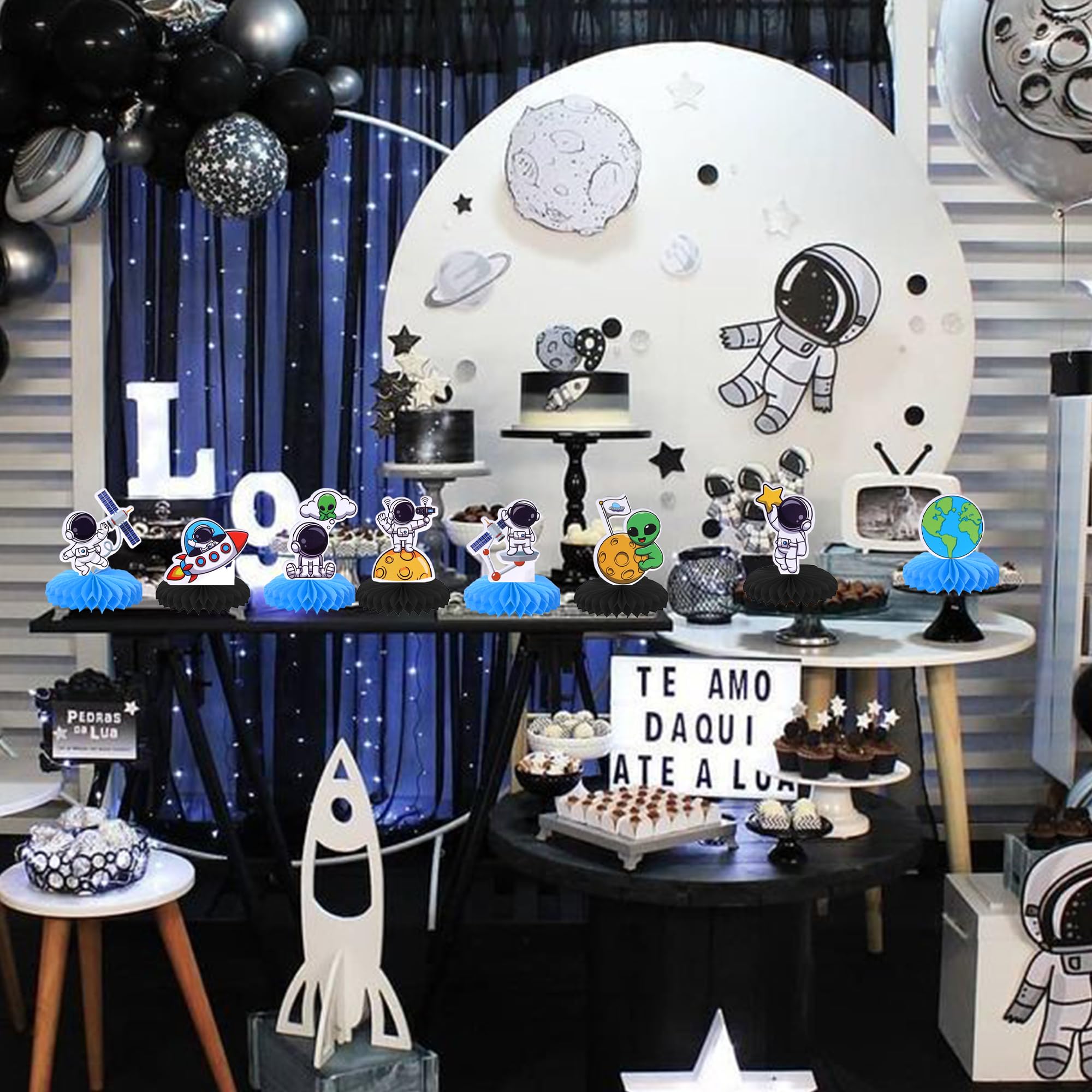 Space Theme Centerpiece Ideas Solar System Outer Space Theme Party