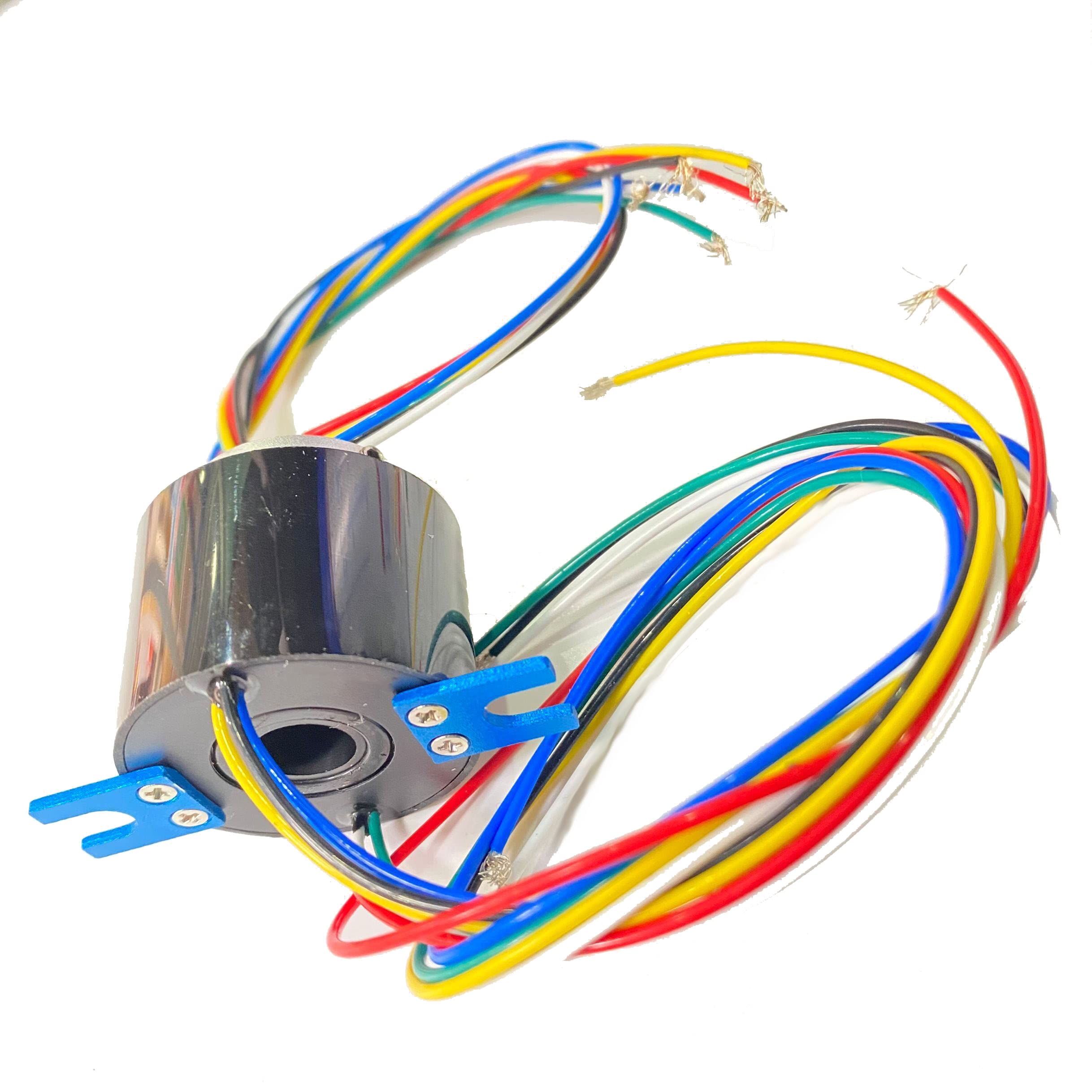 Snapklik.com : Through Hole Conductive Rotary Slip Rings Electrical ...