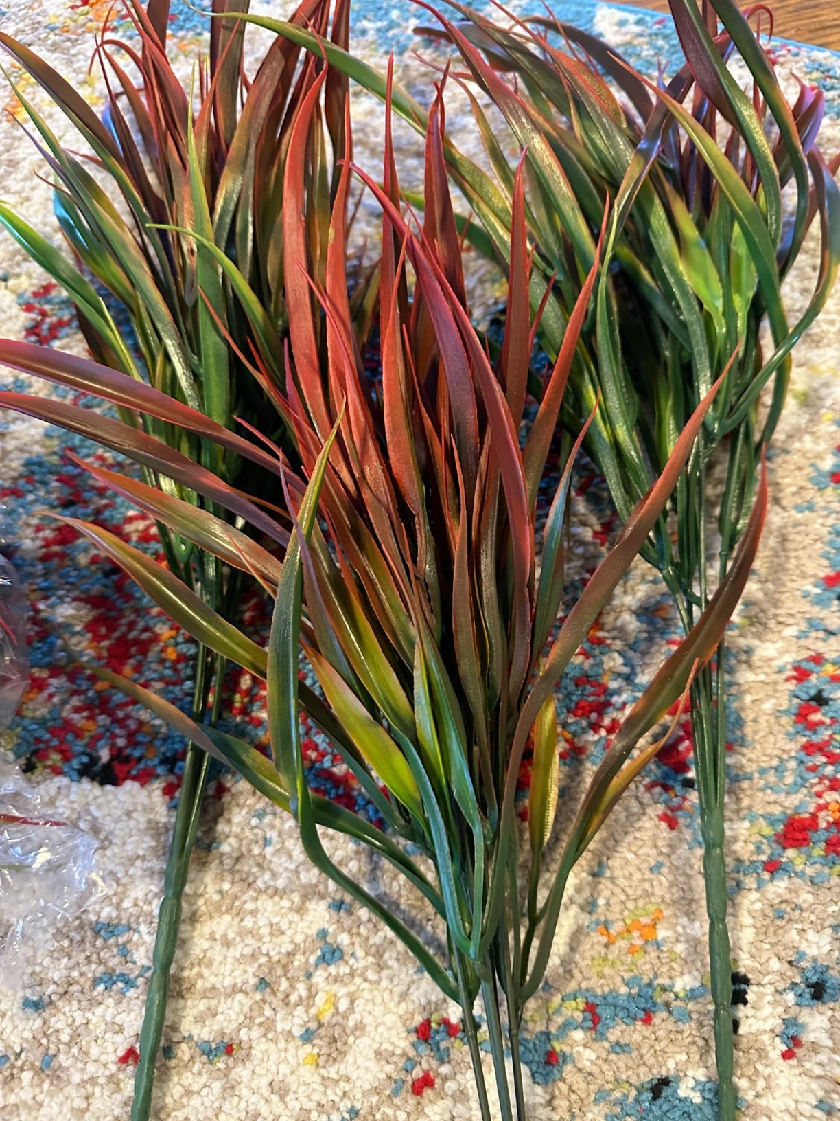 $2/mo - Finance 6 Bundles Artificial Outdoor Plants UV Resistant Fake ...
