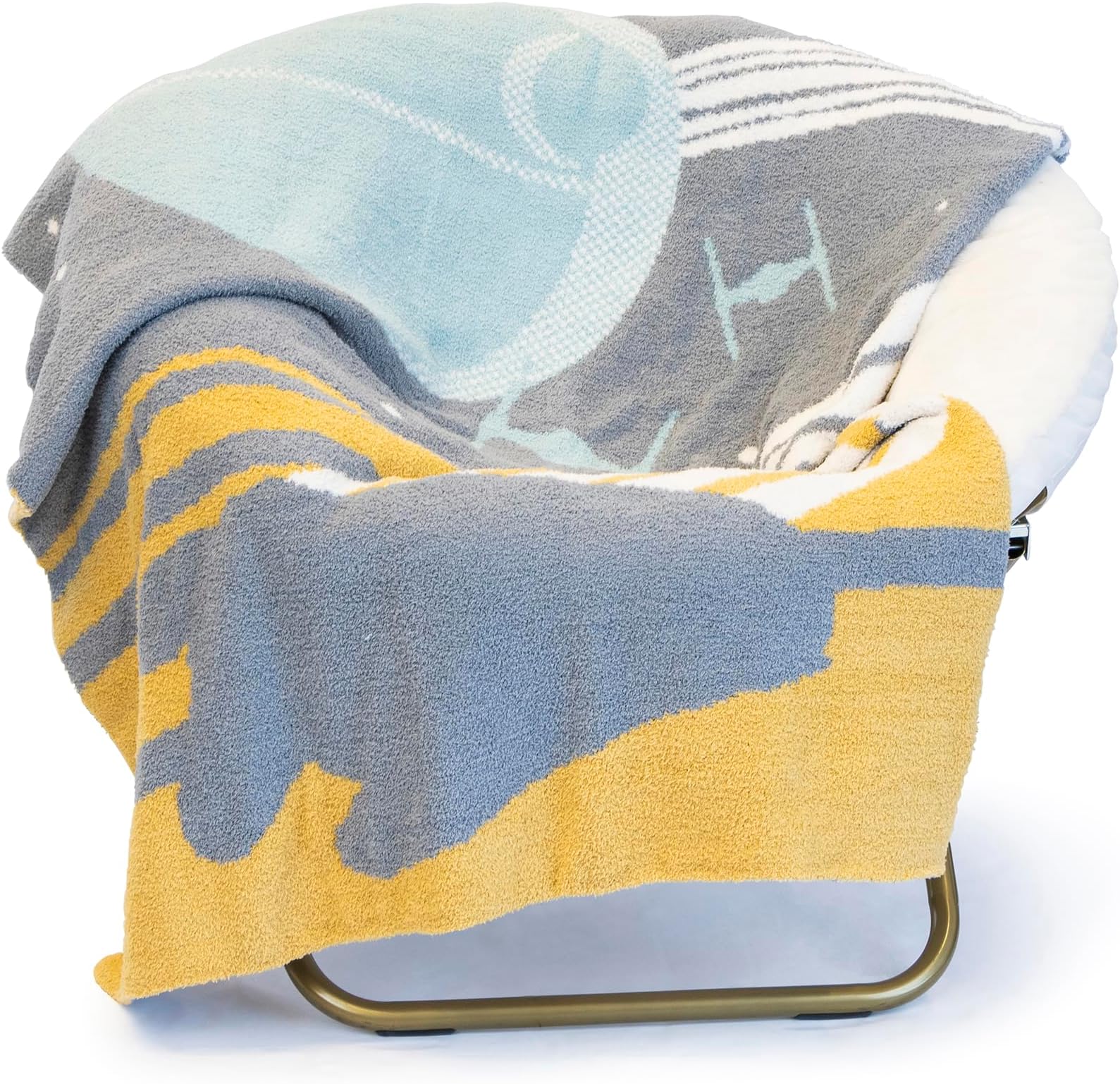 Amazon.com: Jay Franco Star Wars Classic Vintage Logo Throw Blanket ...
