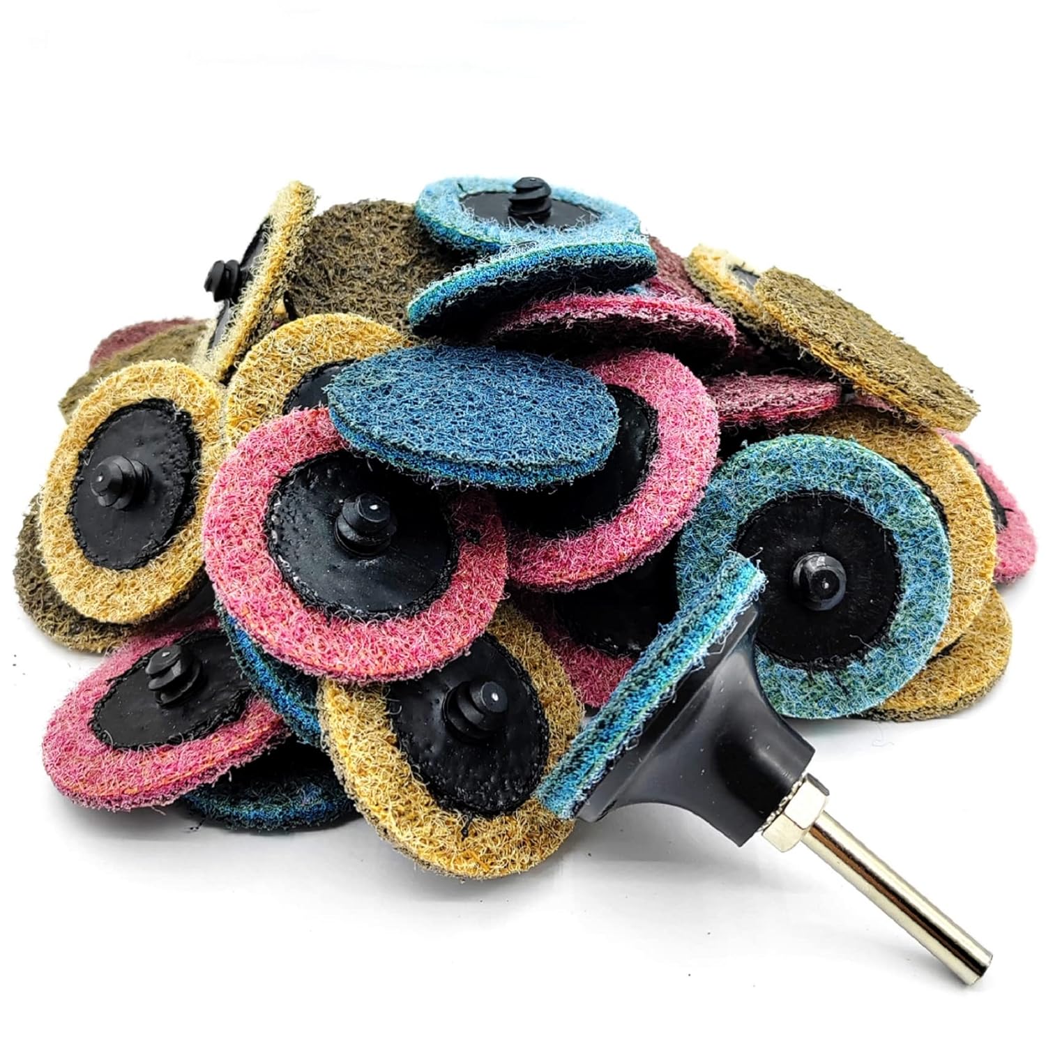 50Pcs Die Grinder Sanding Discs Set Surface Conditioning Discs Fine ...