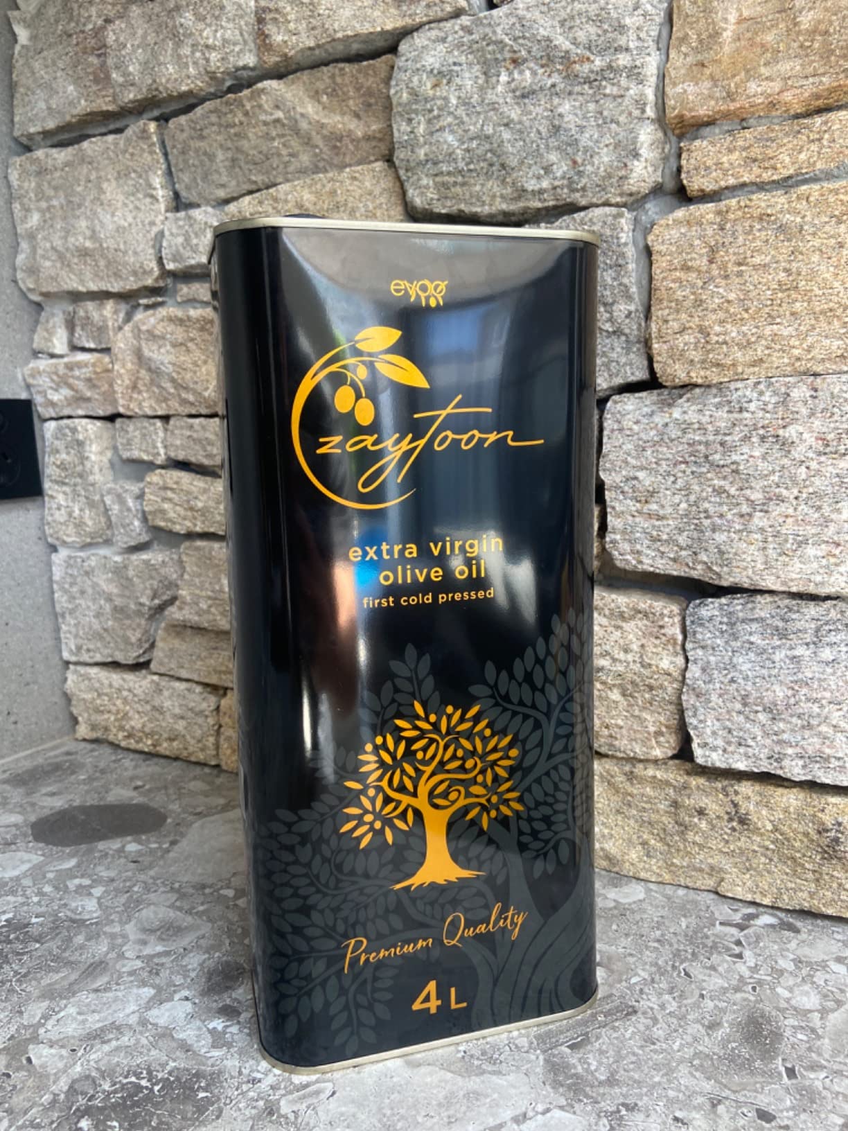 Zaytoon Extra Virgin Olive Oil 4L - Cold Pressed - Not only is it easy ...