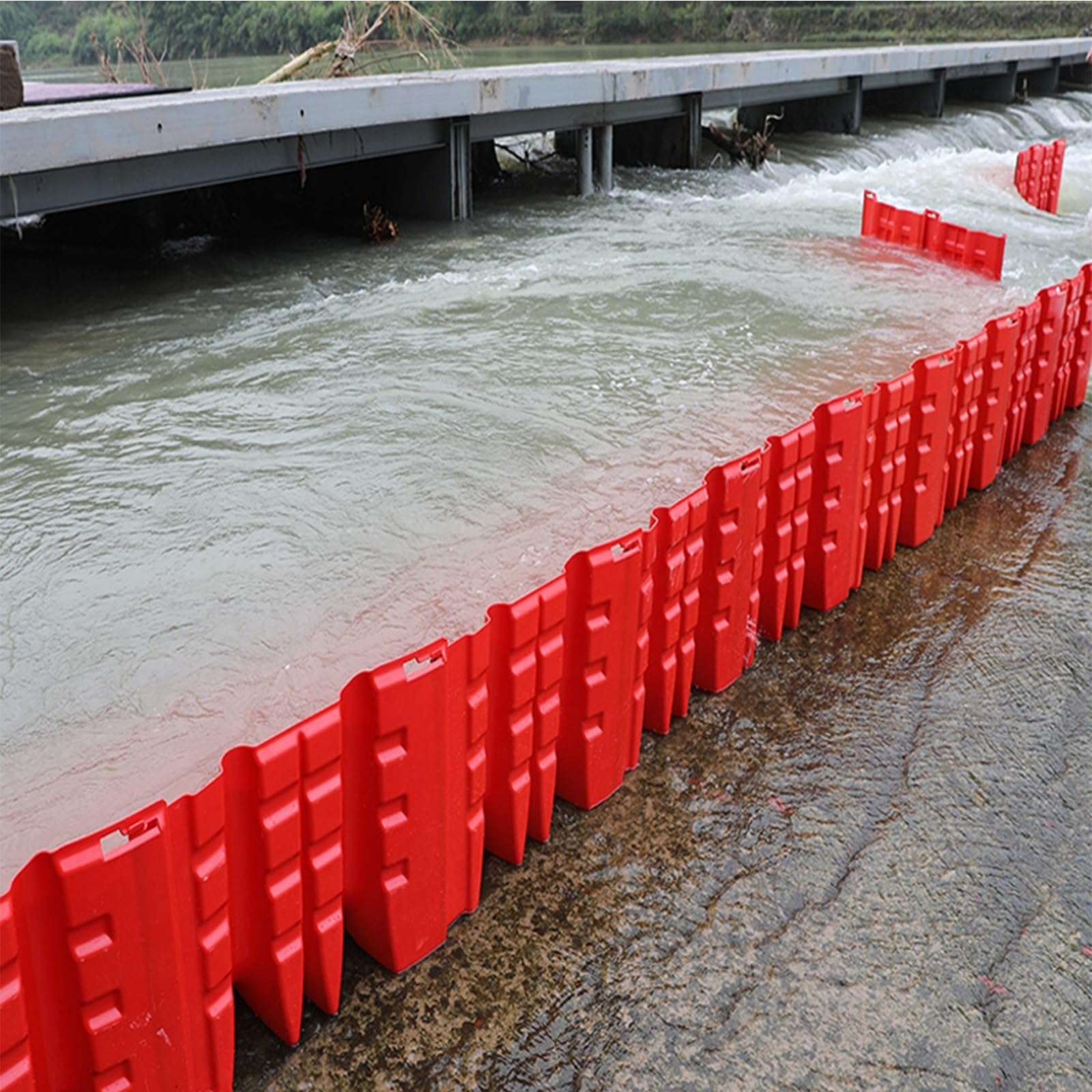 Amazon.com: EMENAR Flood Protection Barrier，Emergency Block Water Board ...