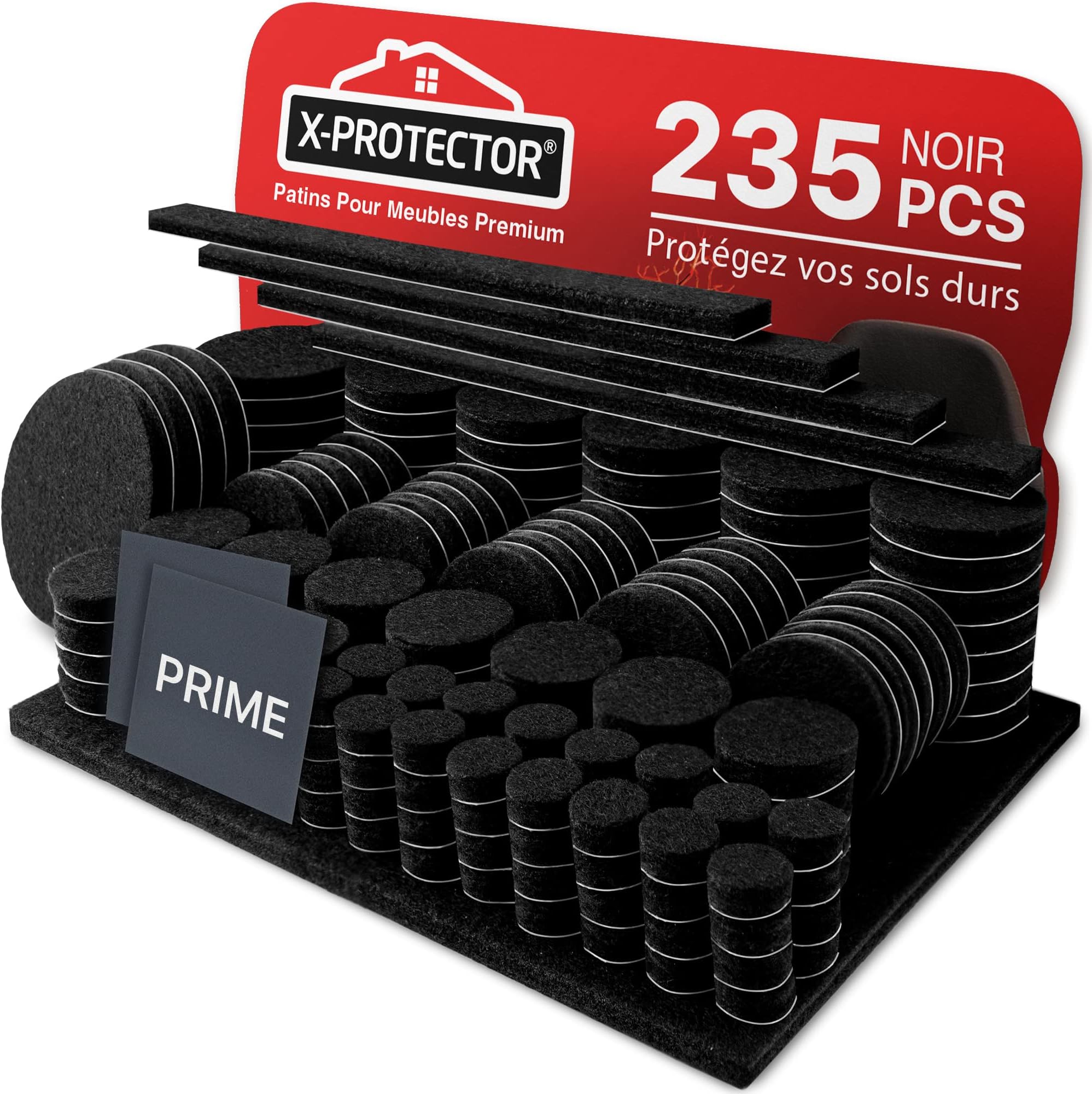 100 Pièces Patin Chaise,Patins pour Meubles,Tampon Chaise,Patin Chaise ...