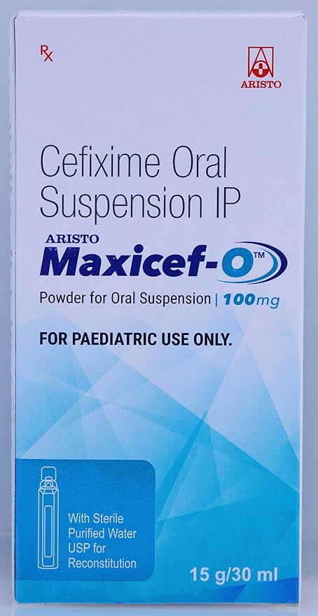Maxicef-O 100 mg Paed Oral - Bottle of 30 ml Suspension : Amazon.in ...