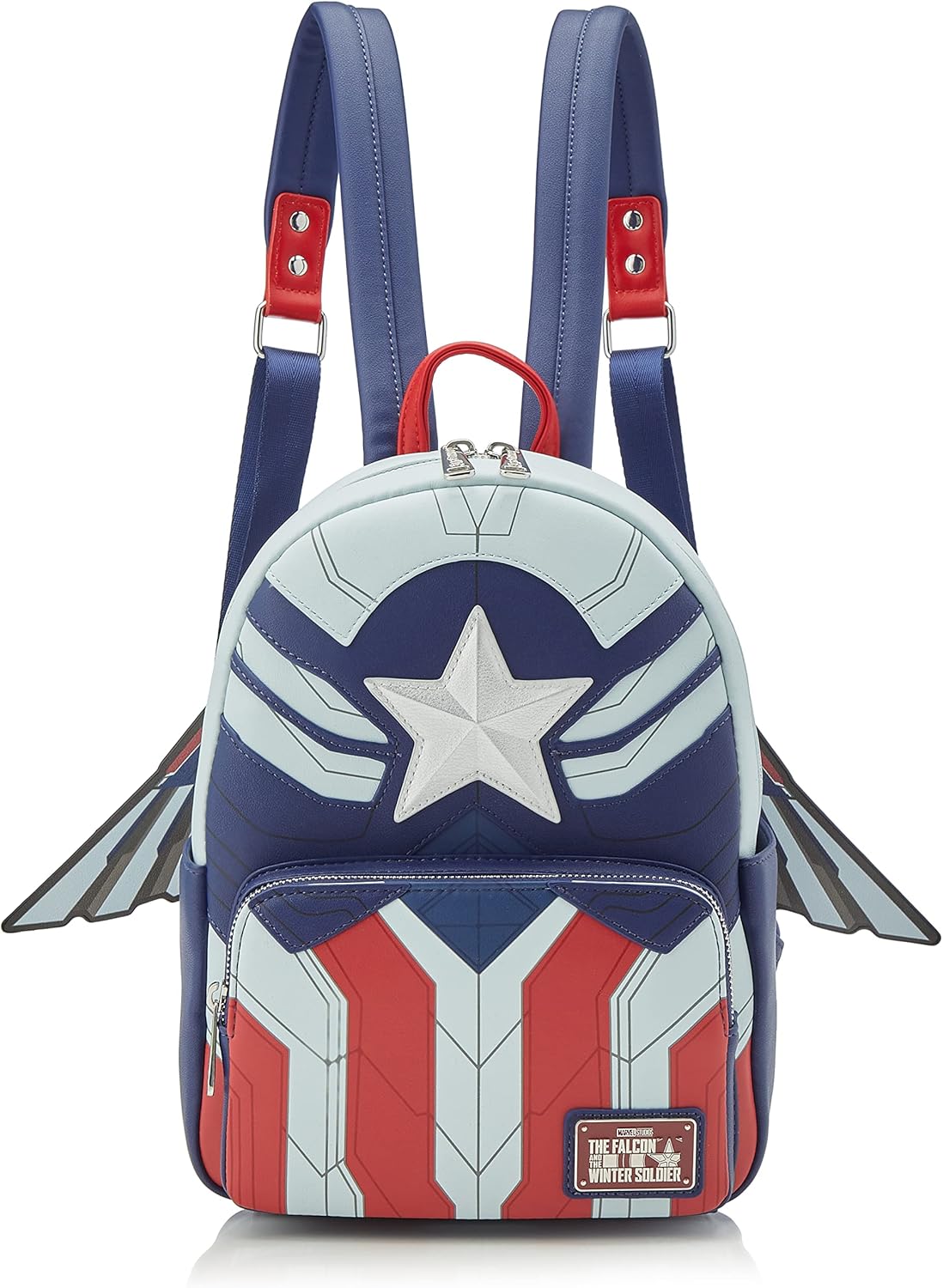 Amazon.com: Loungefly Marvel Falcon Captain America Cosplay Mini ...