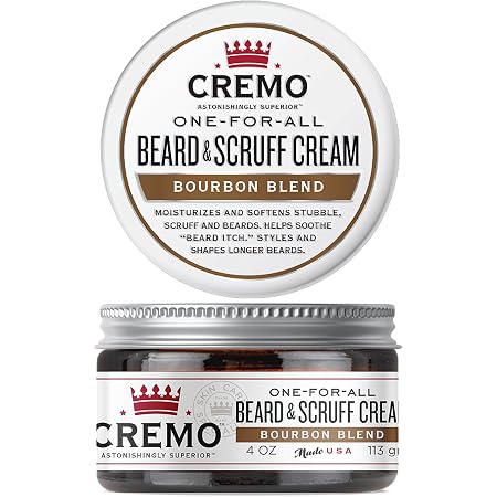 Amazon.com: Cremo Beard & Scruff Cream, Wild Mint, 4 oz - Soothe Beard ...