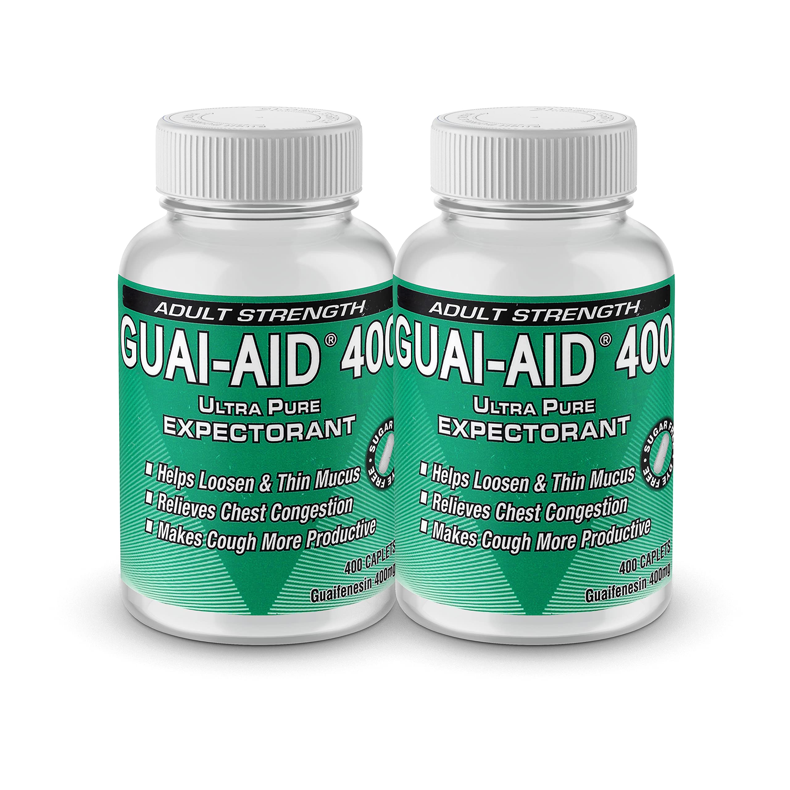 Amazon.com: GUAI-AID 800 400mg, dye-Free Fast Acting Mucus Relief ...