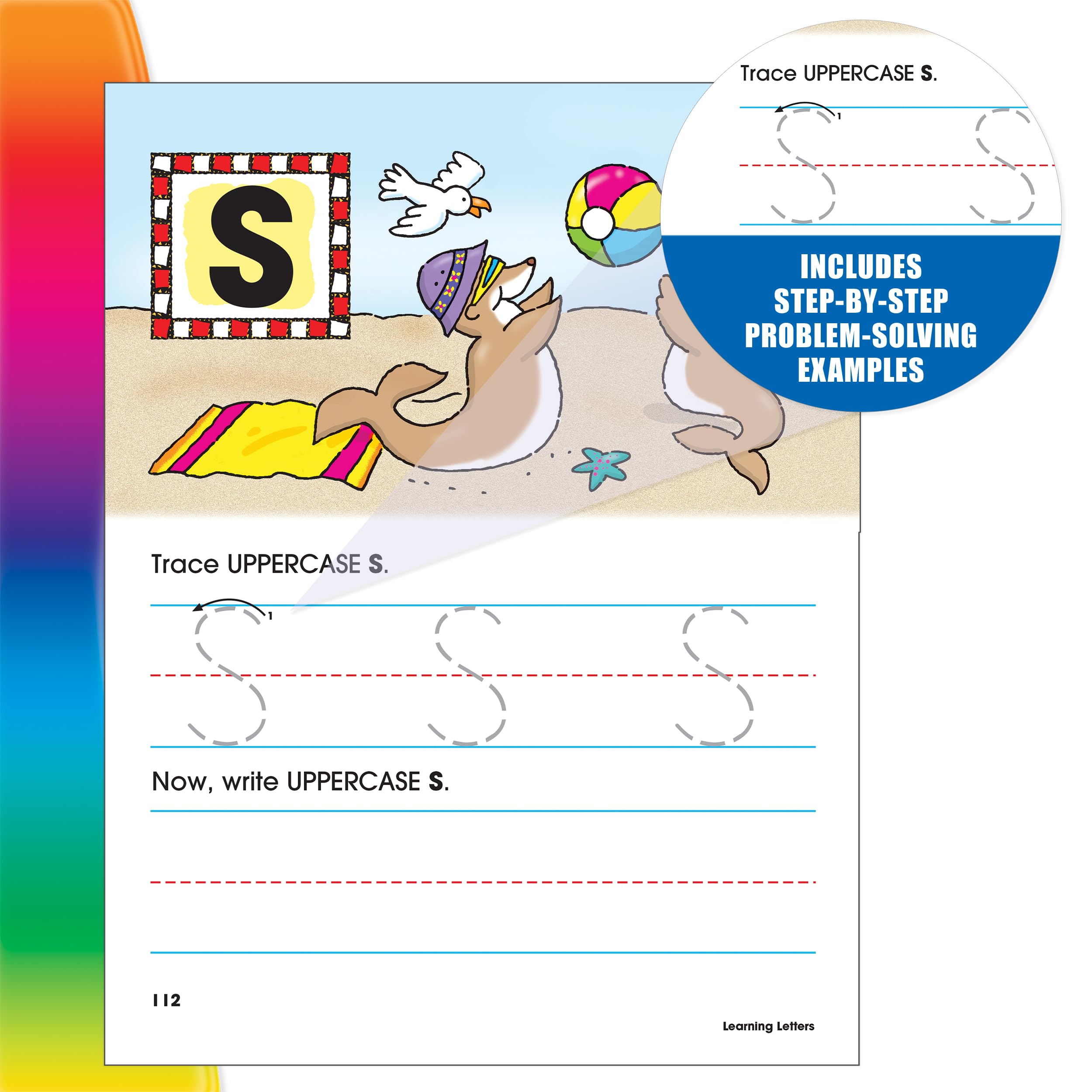 Snapklik.com : Spectrum Learning Letters Preschool Workbooks, Ages 4 To 6, Preschool Learning ...