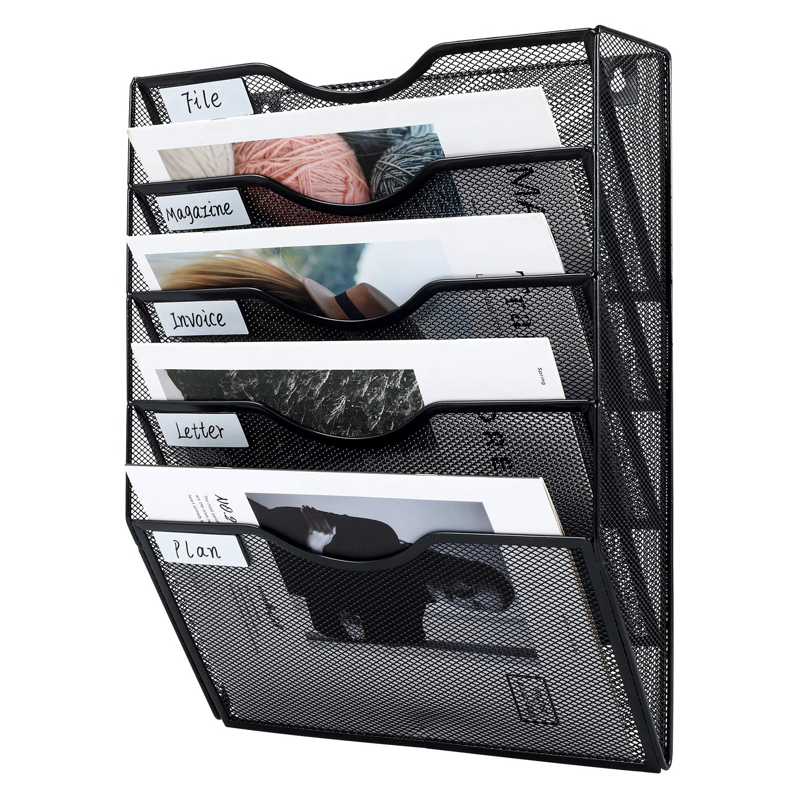 Snapklik.com : PAG Hanging Wall File Holder Mail Organizer Wall Mount ...