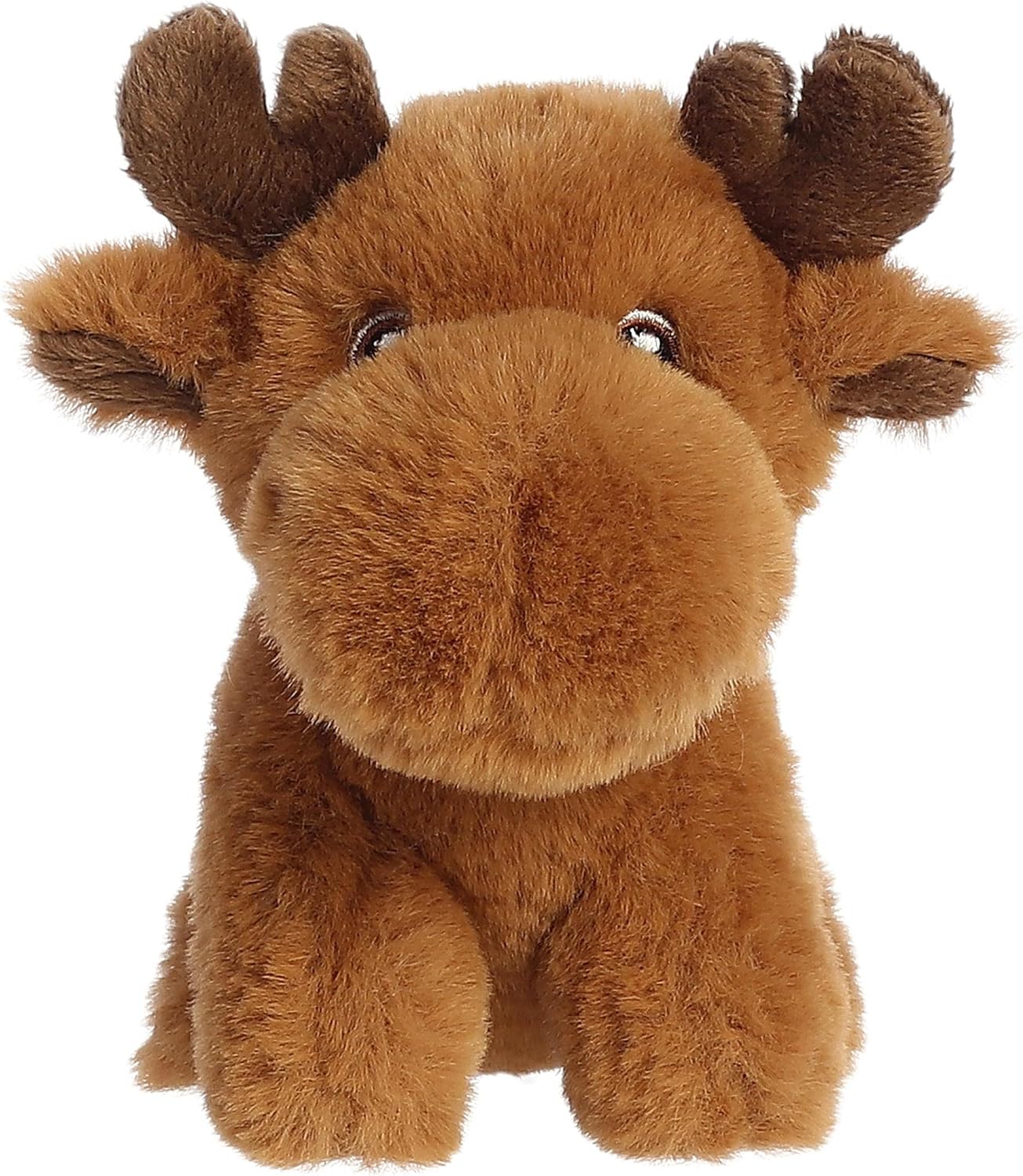 Amazon.com: Aurora® Responsibly Made Eco Nation™ Mini Moose Stuffed ...