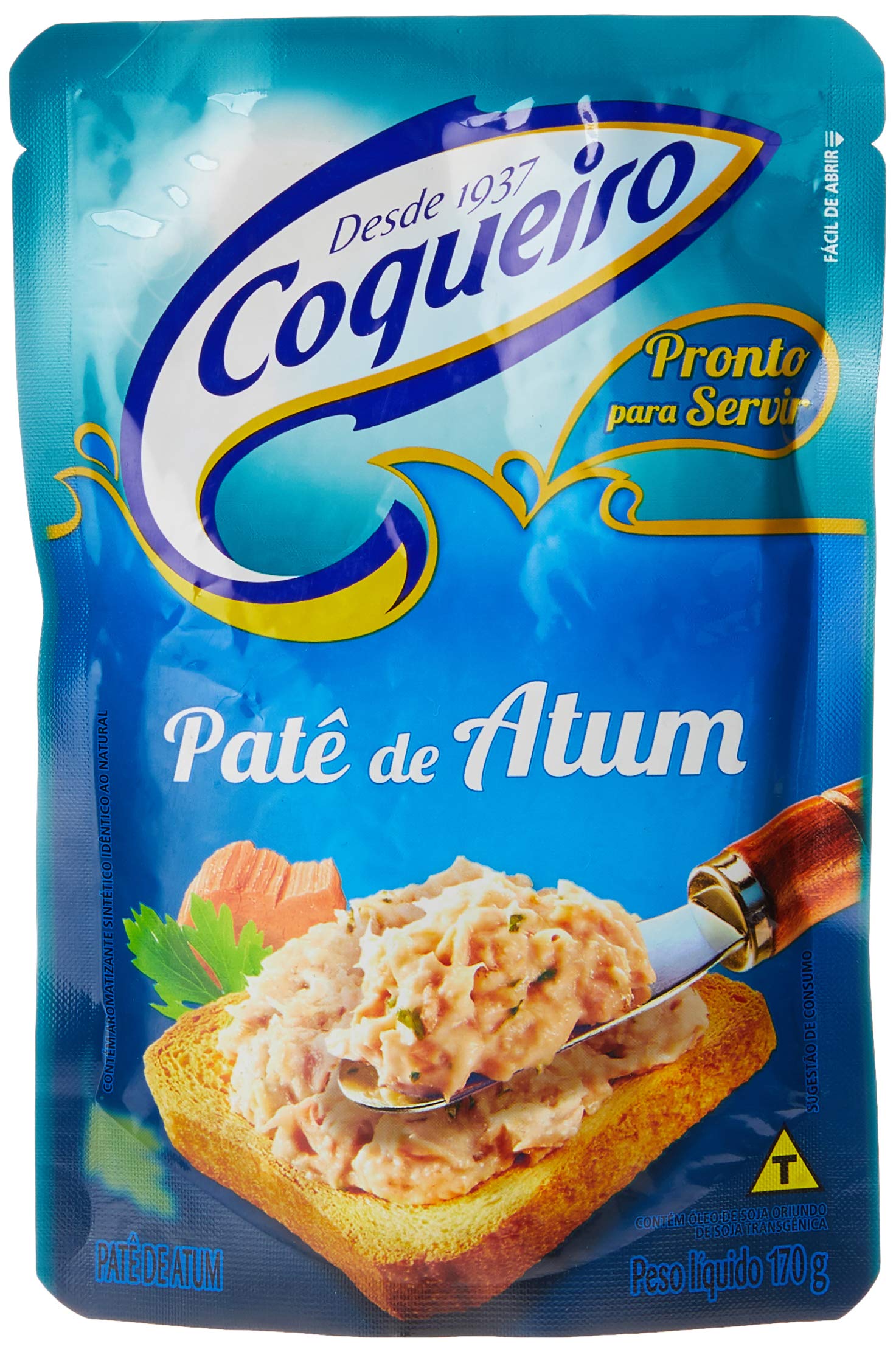Pate de Atum Tradicional Coqueiro 170g | Amazon.com.br